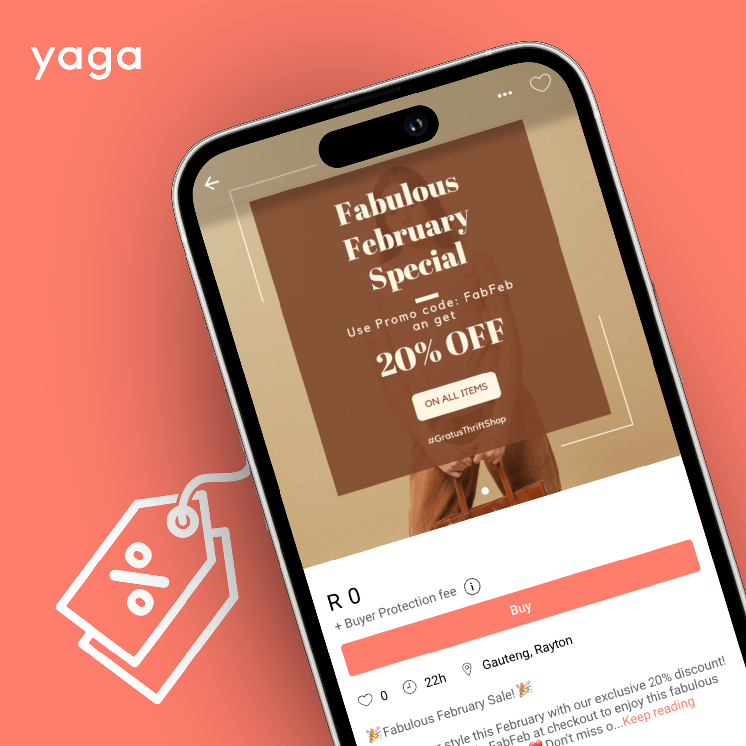 Yaga marketplace for new and preloved fashion in South Africa