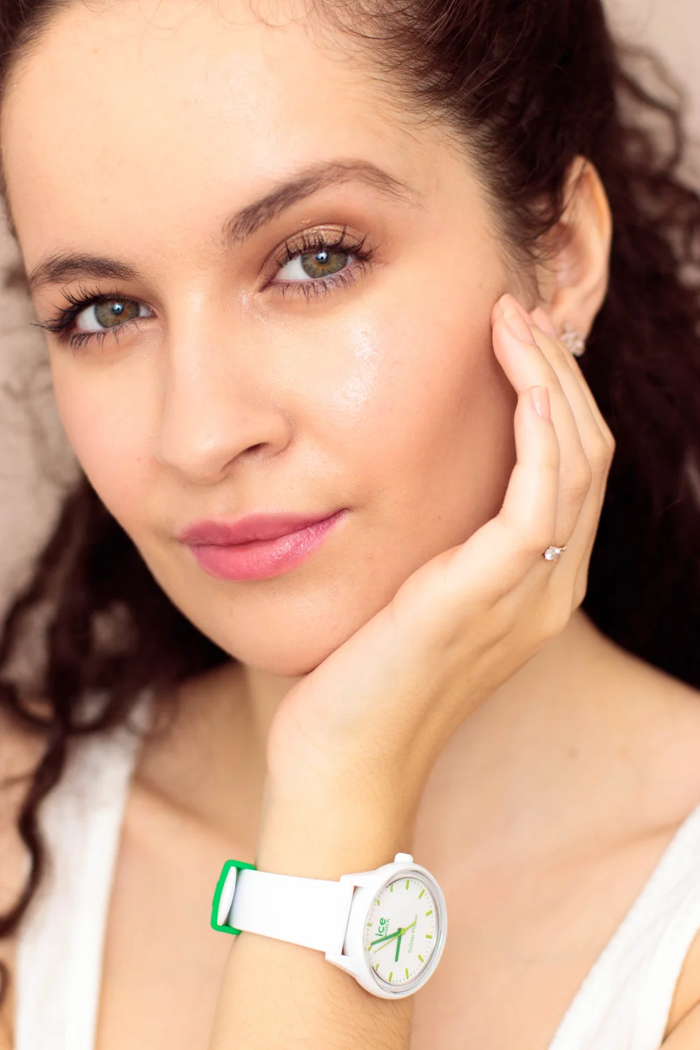 Maquillage effet Glass Skin en partenariat avec Ice Watch ...