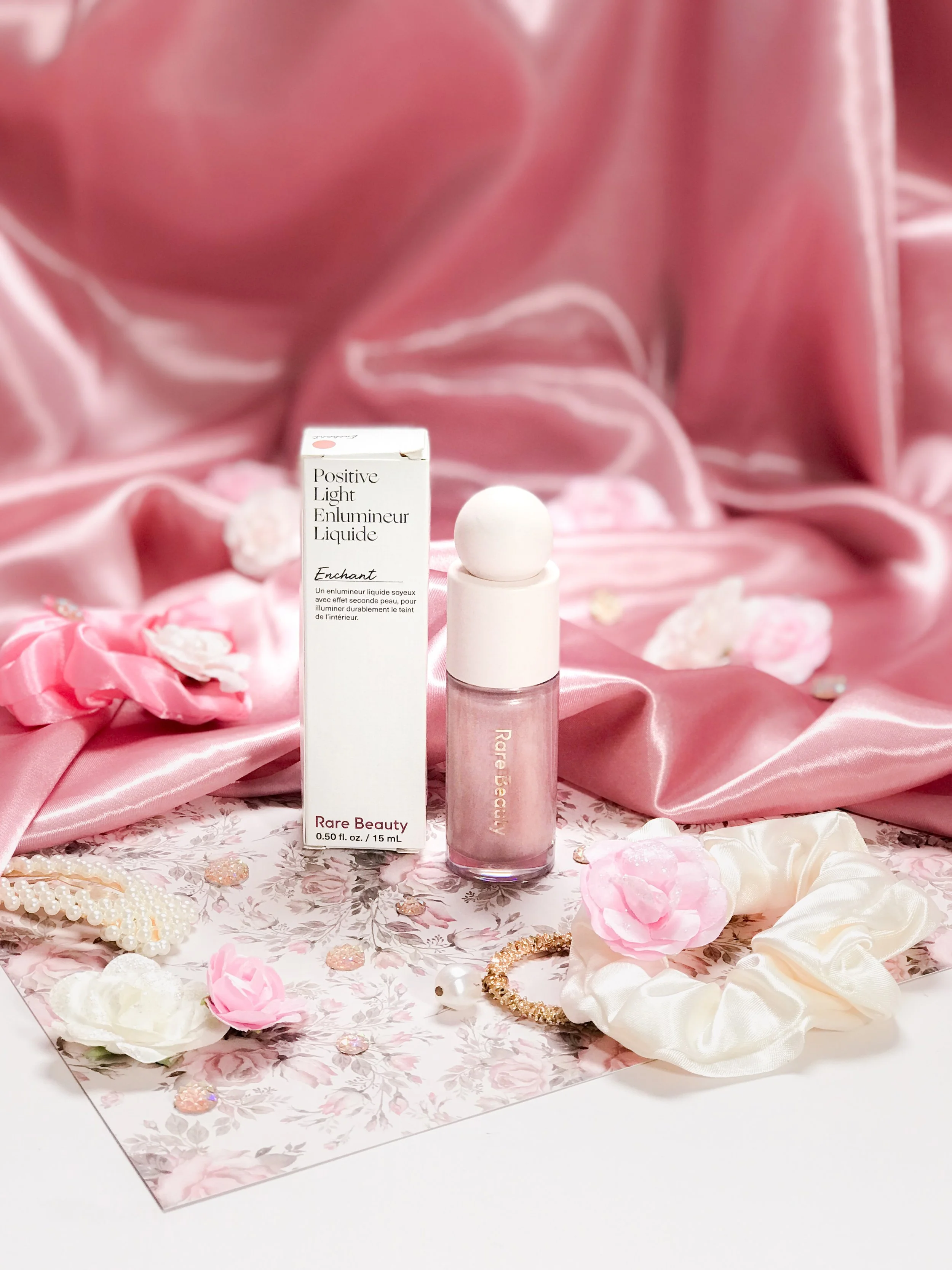 Rare Beauty Highlighter Positive Light Liquid Luminizer Enchant - Revue ...
