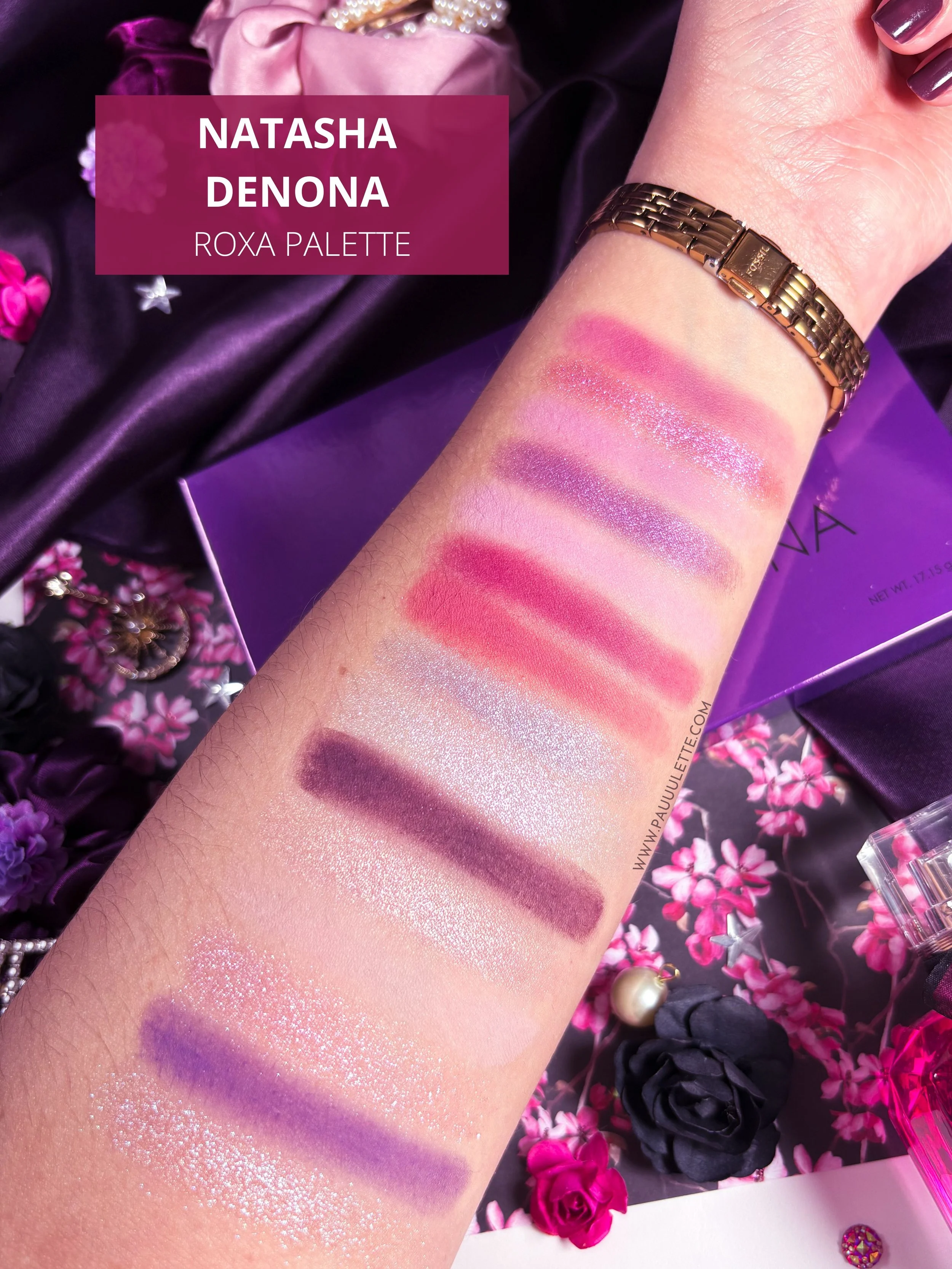 Natasha Denona Roxa Palette - Avis, Swatches et Revue Complète ...
