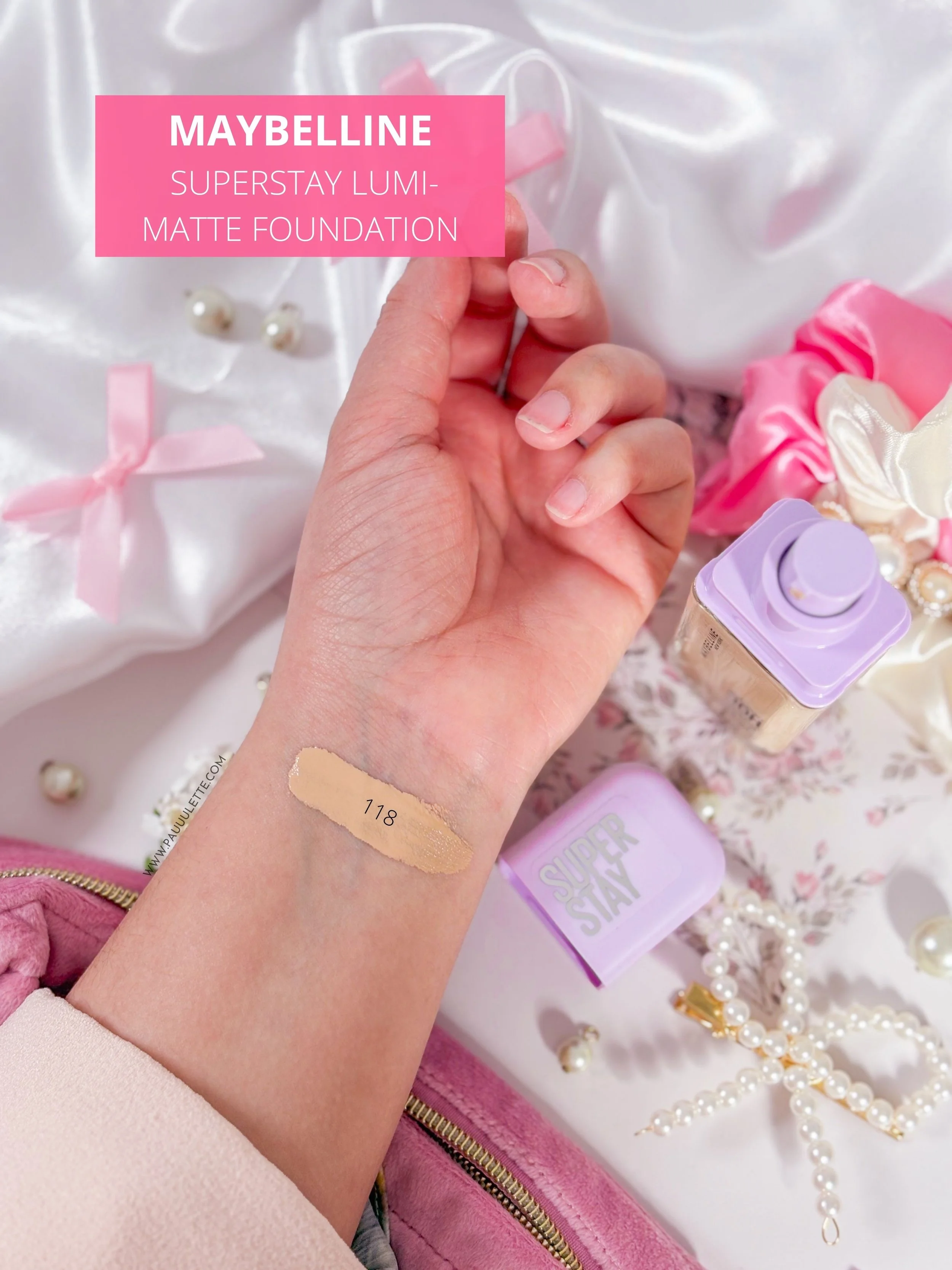 Maybelline Superstay Lumi Matte : Test & Avis Complet — Pauuulette ...