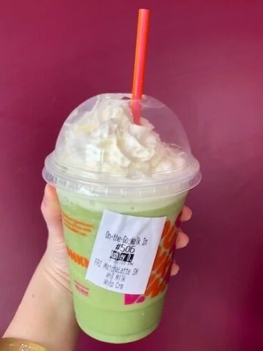 REVIEW: Dunkin' Matcha Lattes (Hot, Iced, & Frozen) — Tea & Things