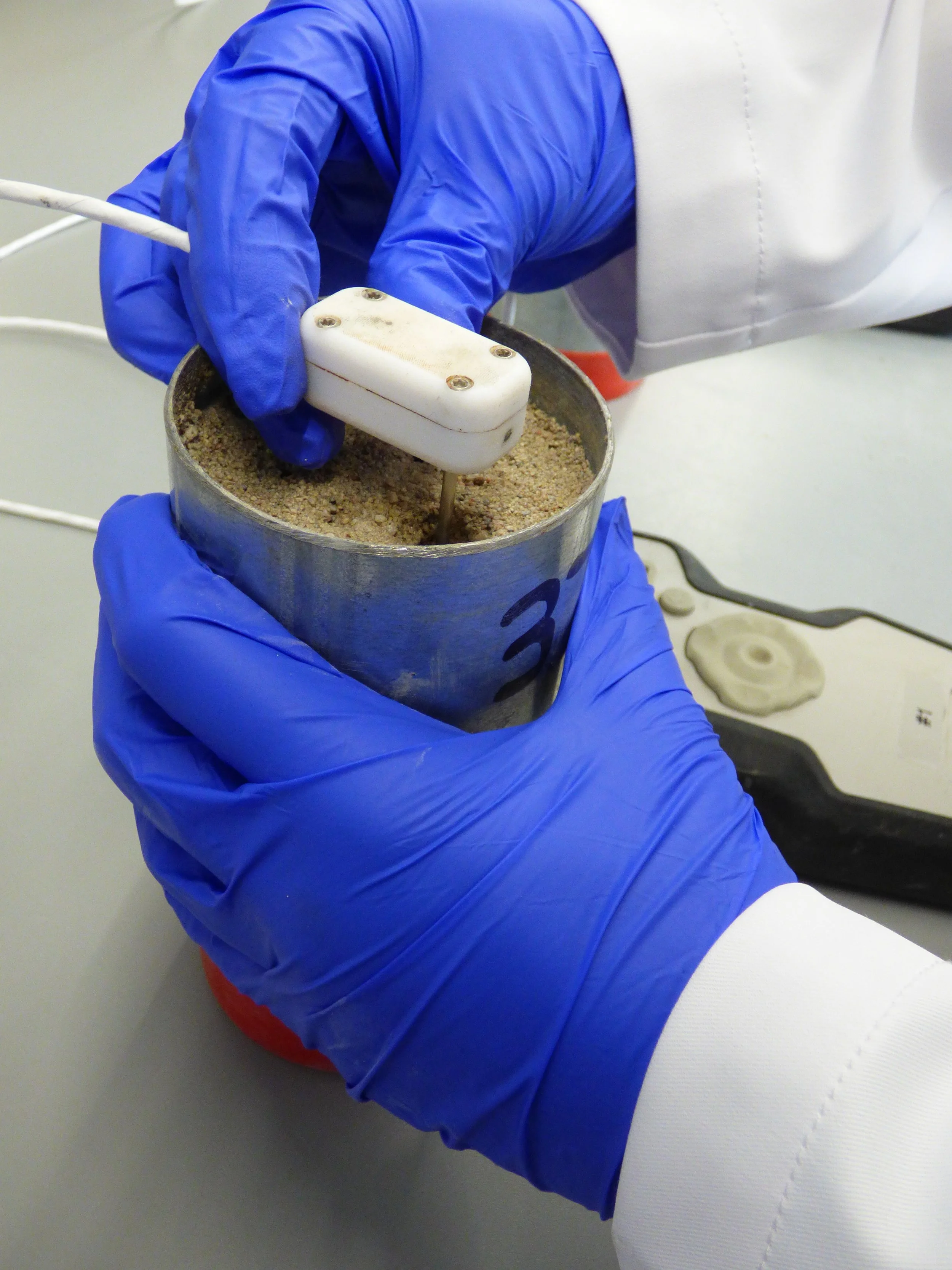 Thermal Resistivity Testing — Basalt Ridge Testing Laboratory