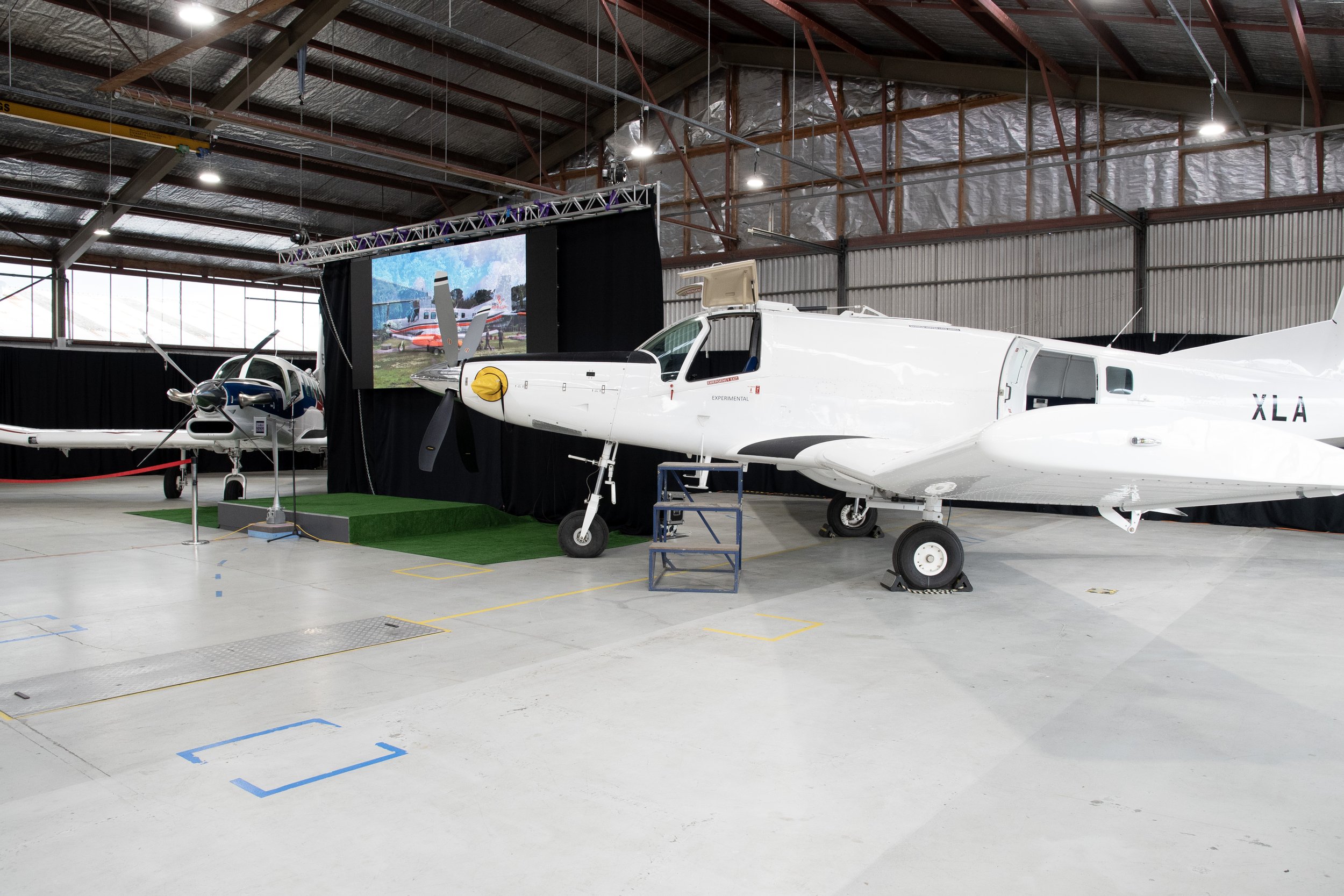 Celebrations for NZ Aero with the launch of the SuperPac 750XL-II — Flight Structures Ltd