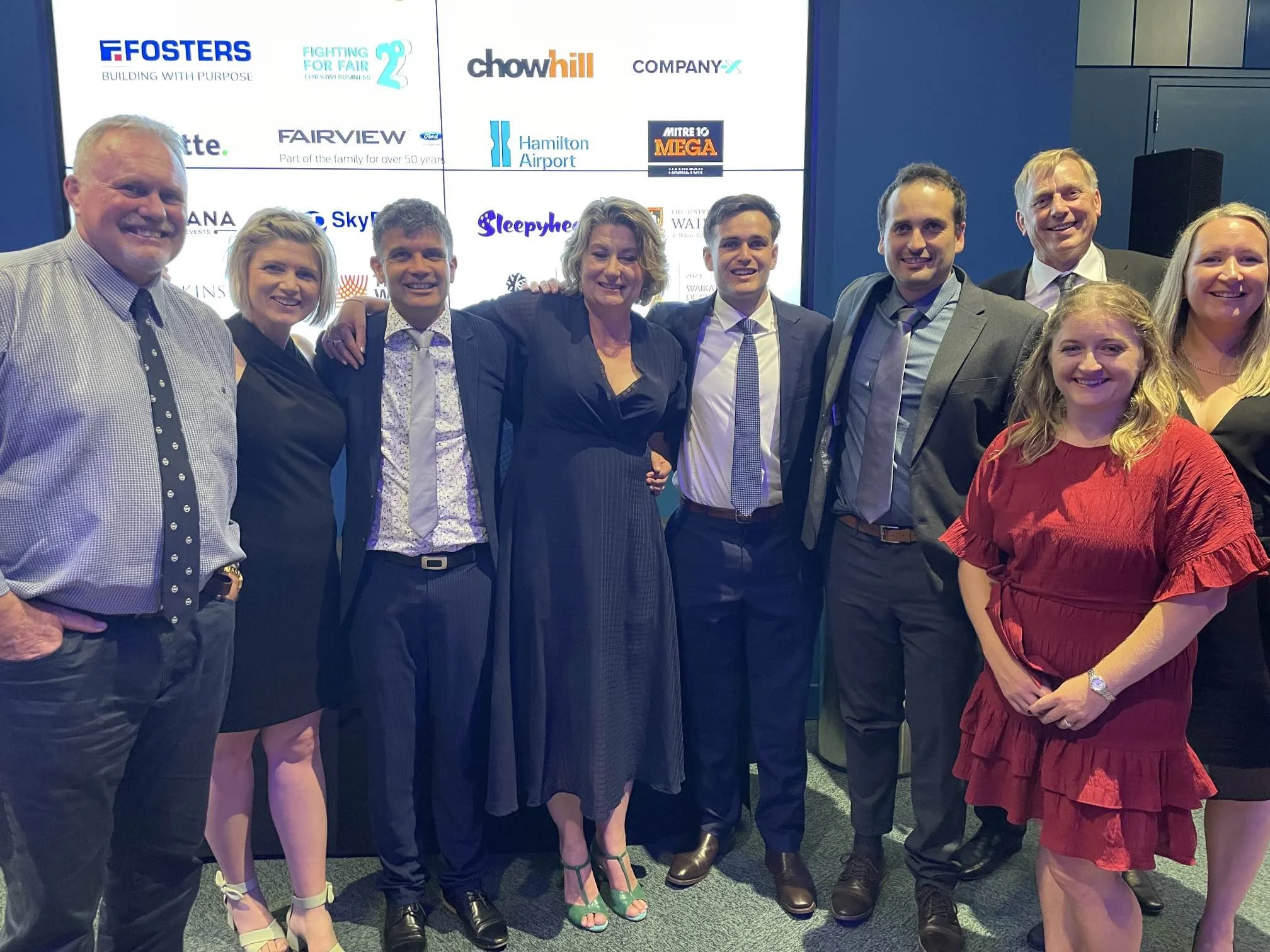 A night out at the Waikato Business Awards — Flight Structures Ltd
