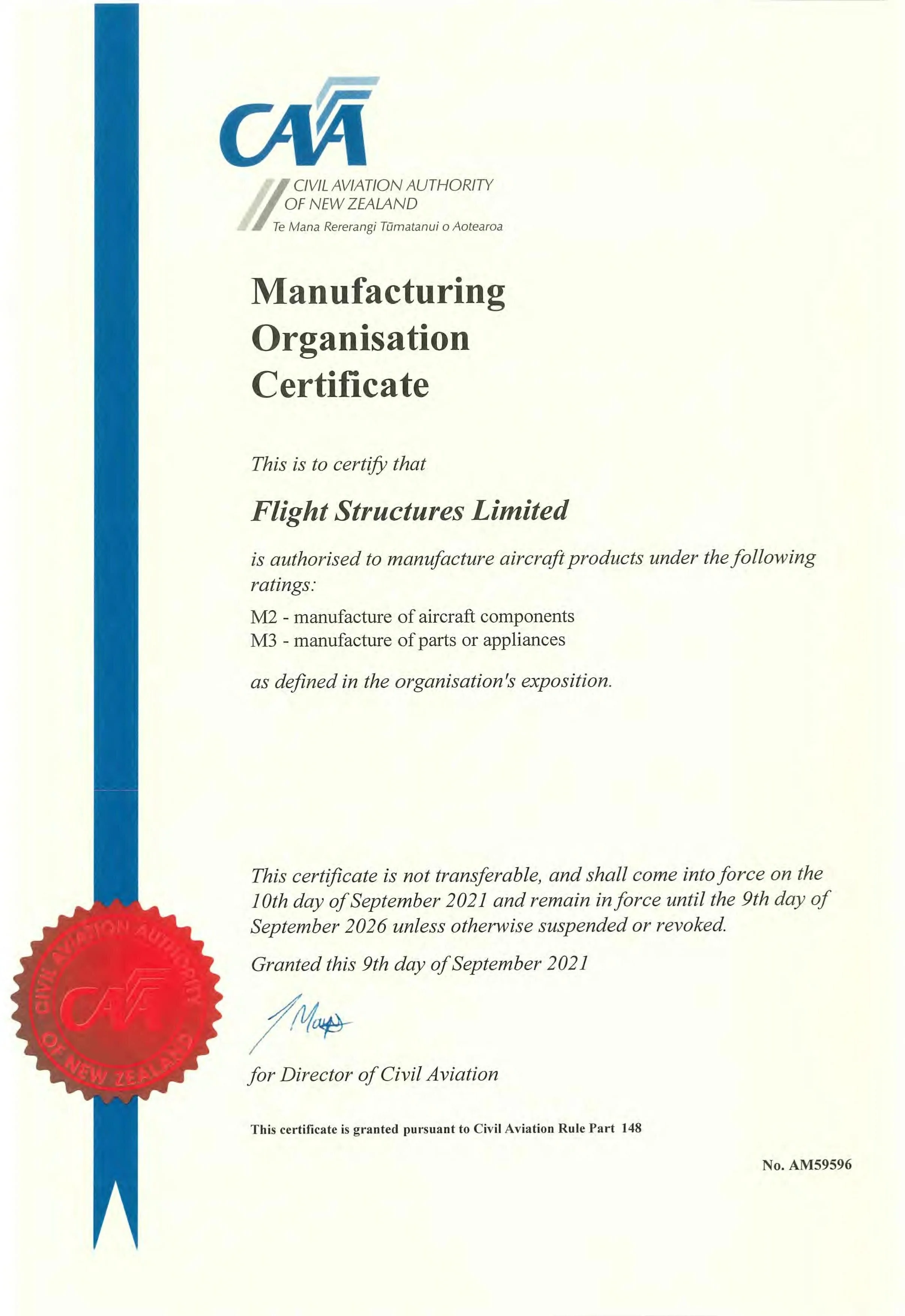 Company Certificates | Discover Our Certifications Today — Flight ...