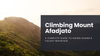 Climbing Mount Afadjato: A Complete Guide to Hiking Ghana's Tallest ...