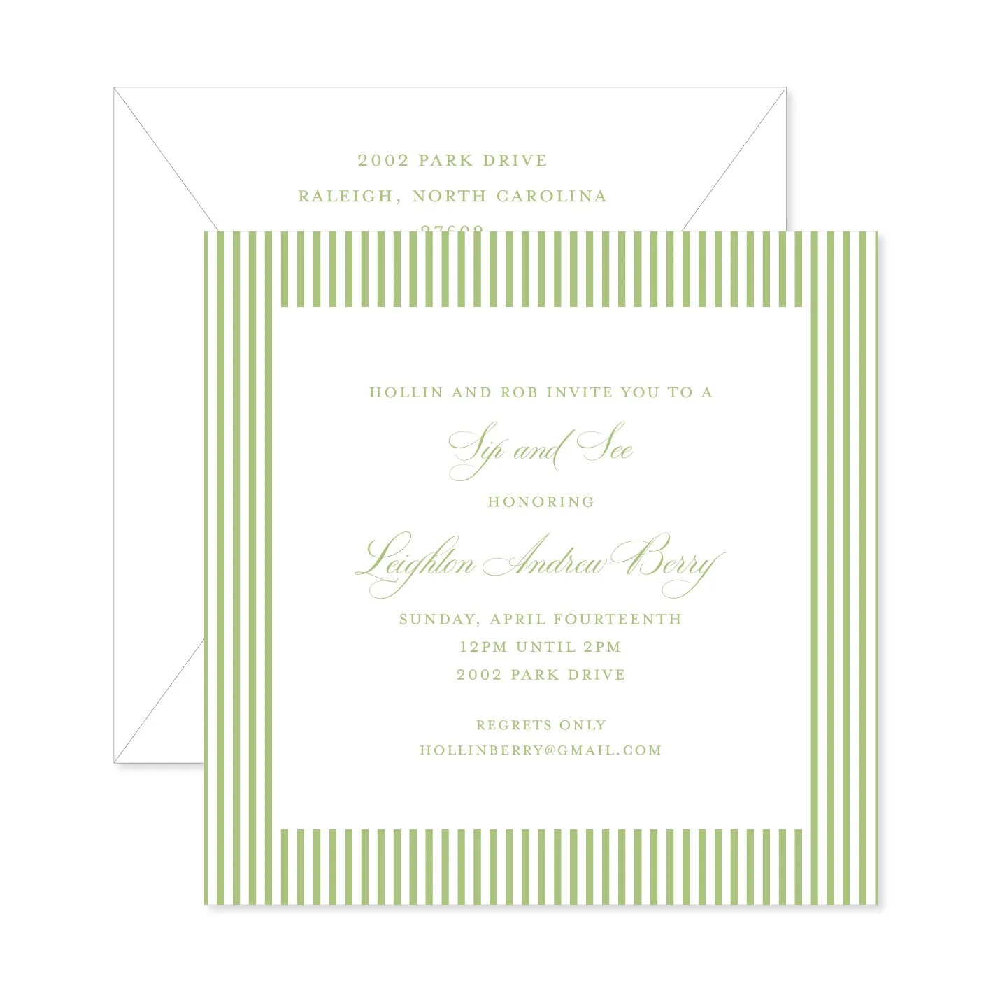 Little Hare Invitation — Shop Surcie