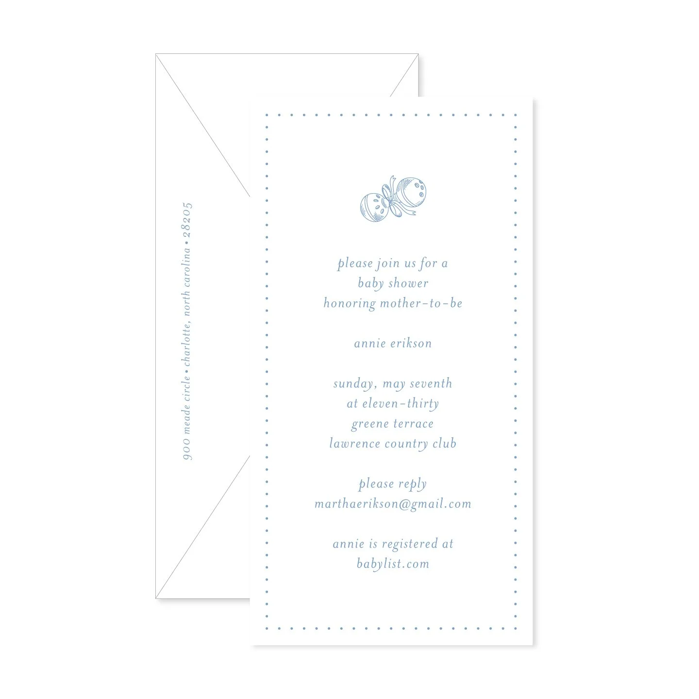 Oh Baby Invitation — Shop Surcie