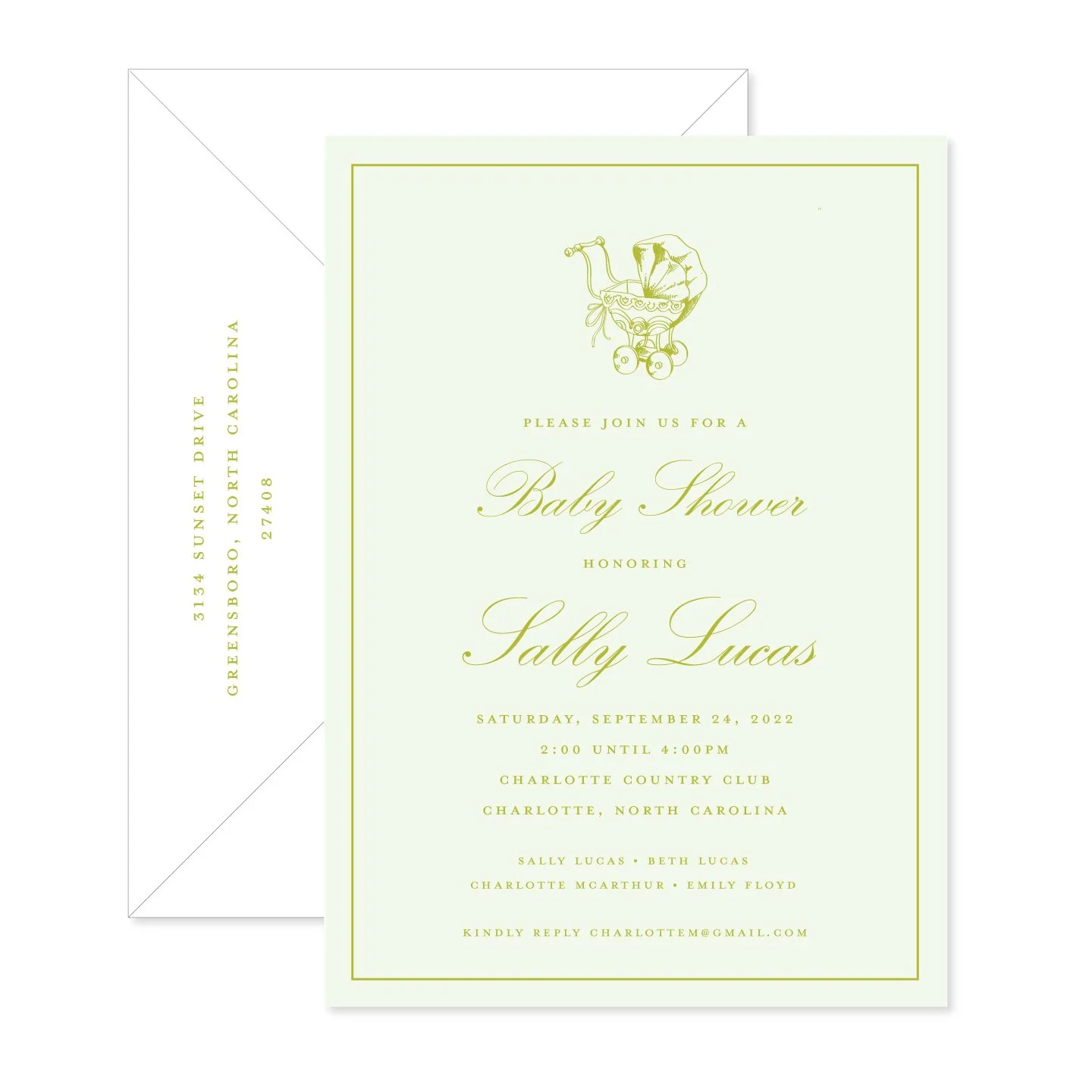 Tiny Toes Invitation — Shop Surcie