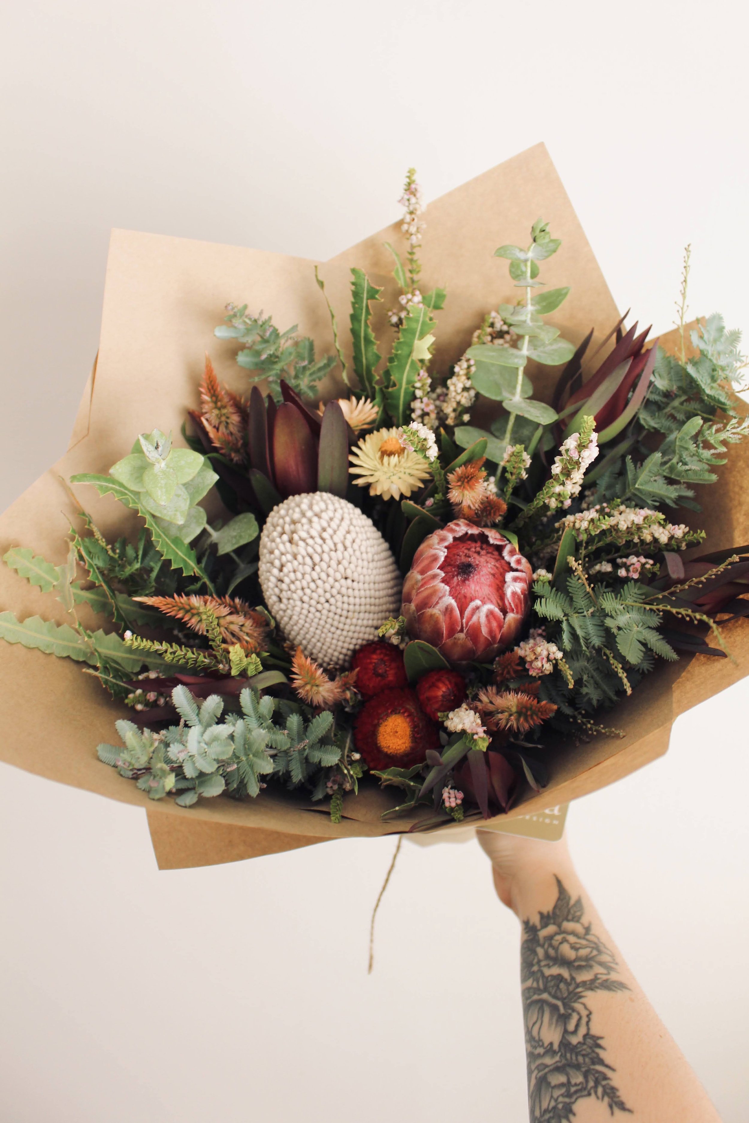 Standard Native Bouquet — Euka Floral Design