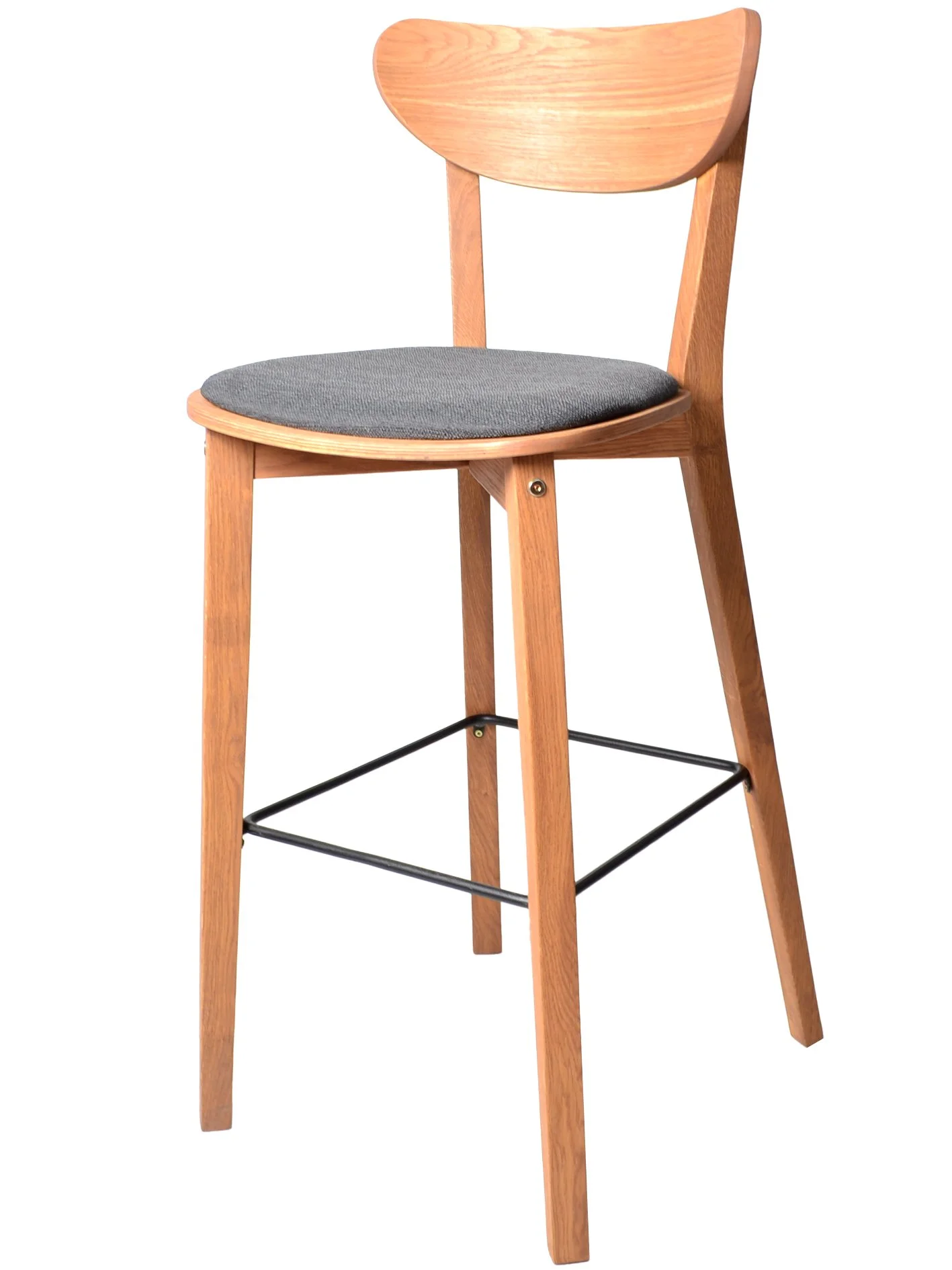 OB Bar Stool - Padded Seat — Woodlam