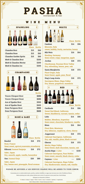 PASHA Mediterranean Restaurant & Bar / Hookah Lounge / Buckhead ...