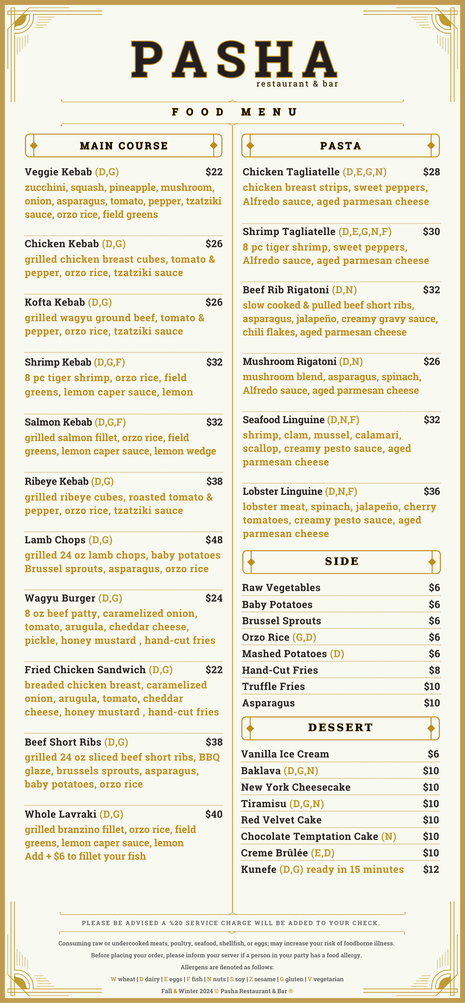 PASHA Mediterranean Restaurant & Bar / Hookah Lounge / Buckhead ...