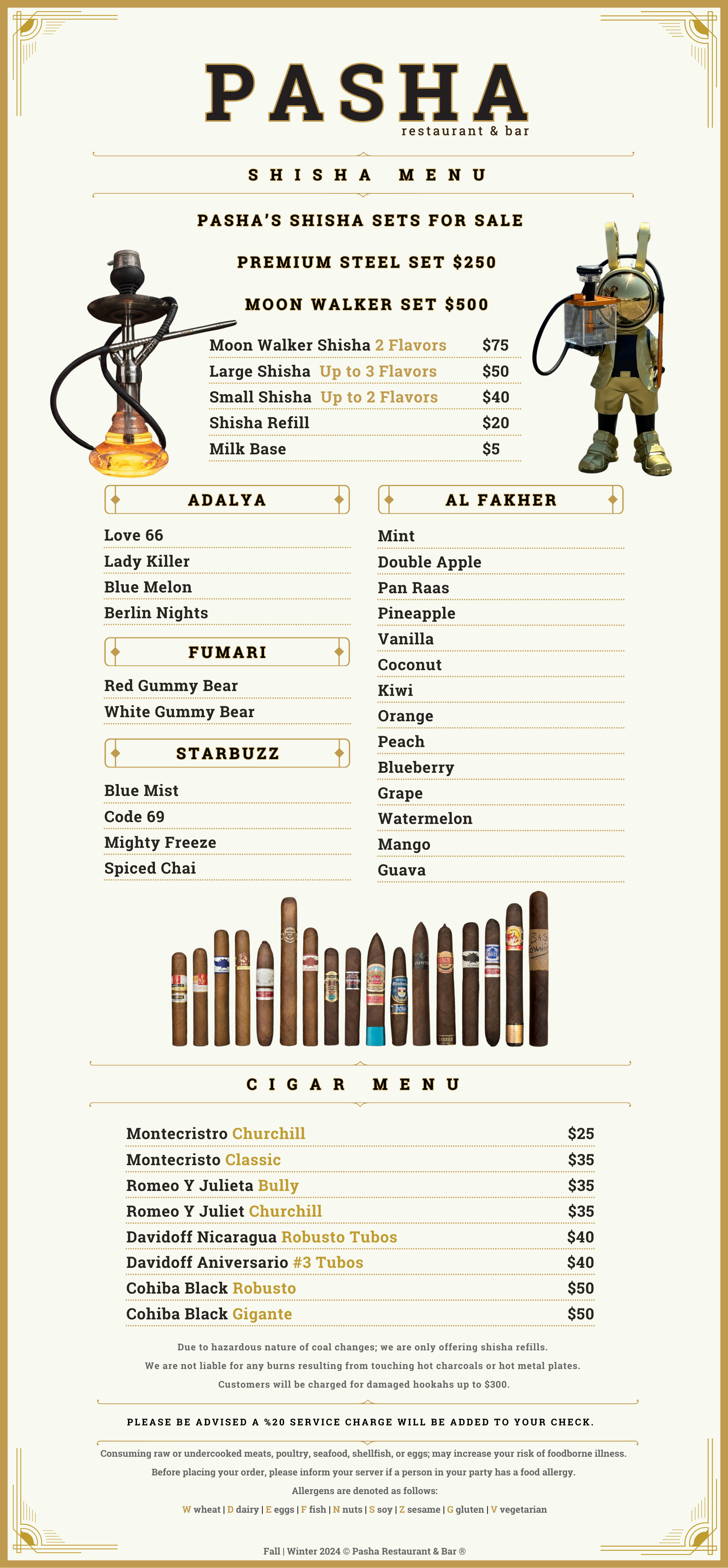 PASHA Mediterranean Restaurant & Bar / Hookah Lounge / Buckhead ...