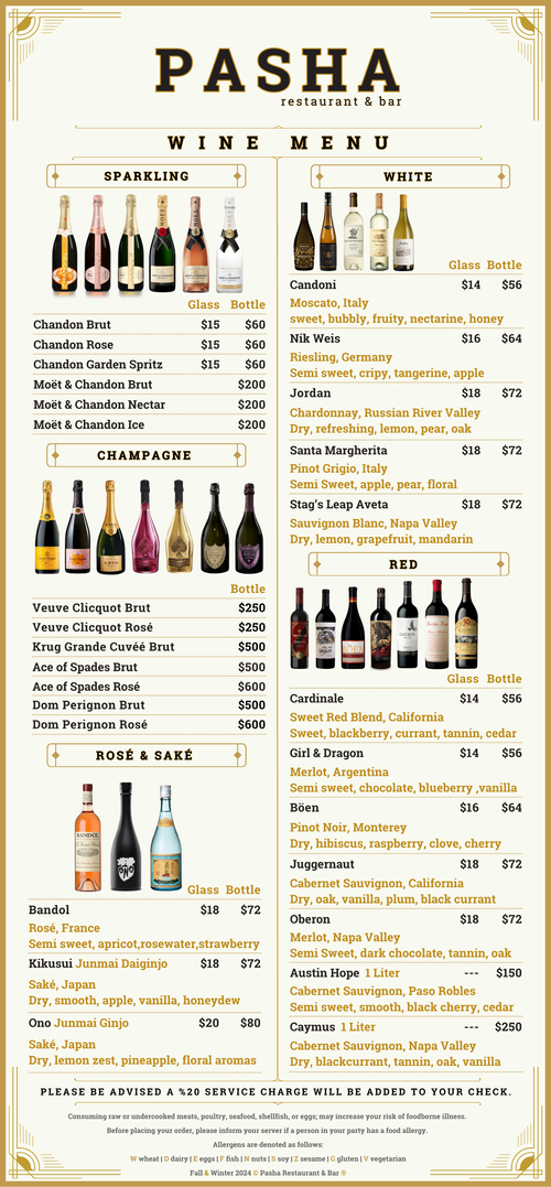 PASHA Mediterranean Restaurant & Bar / Hookah Lounge / Buckhead ...