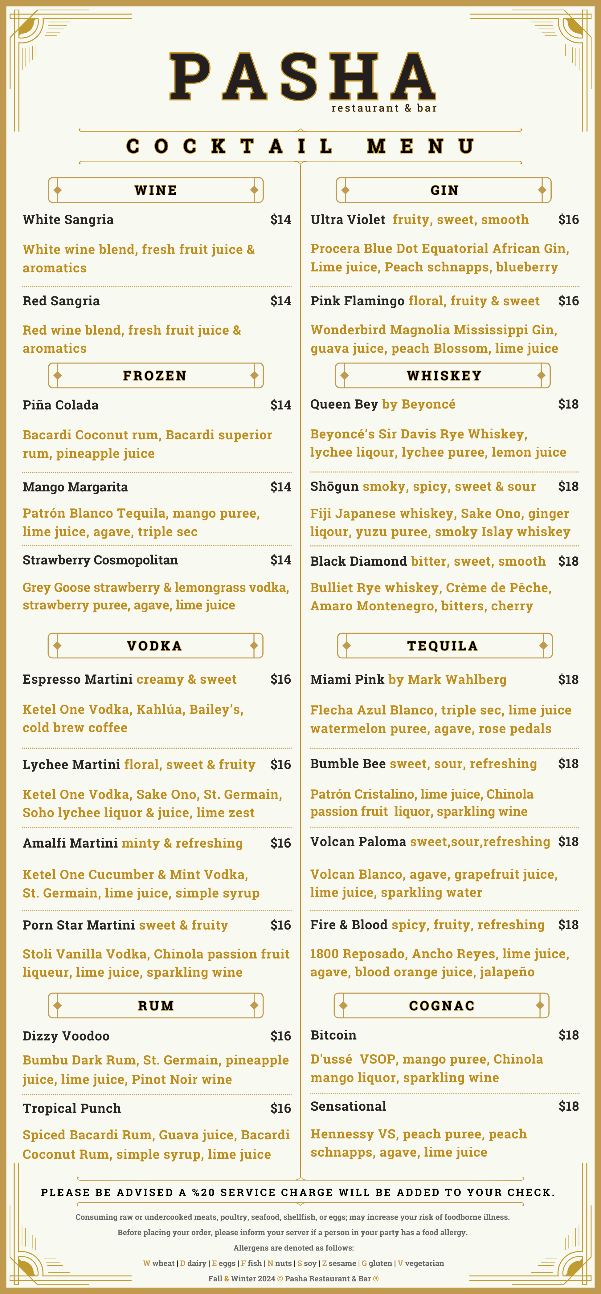 PASHA Mediterranean Restaurant & Bar / Hookah Lounge / Buckhead / Atlanta