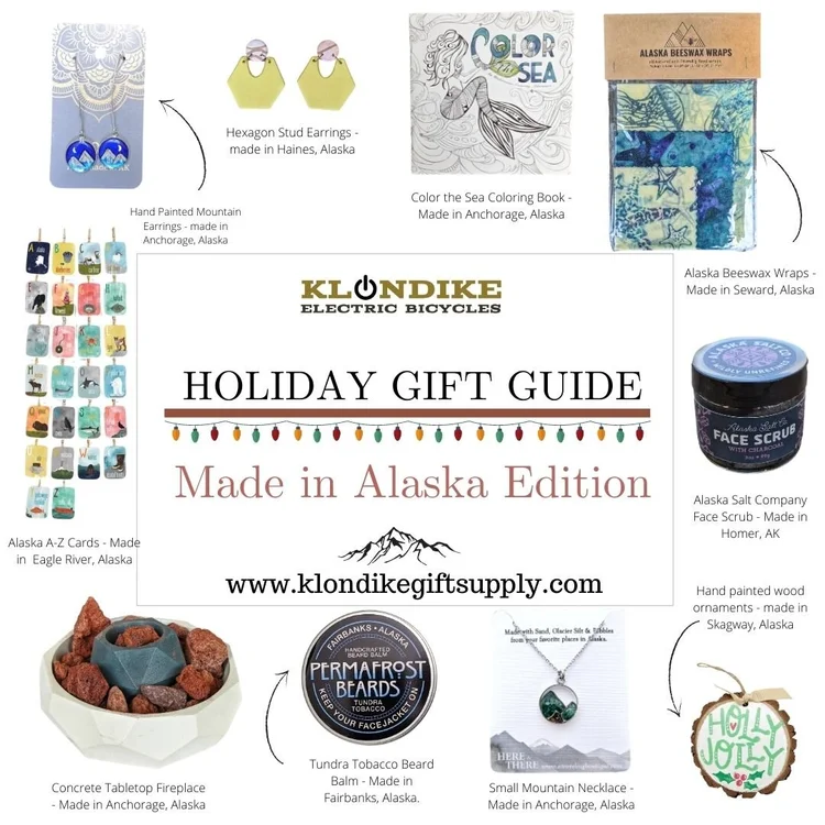 Made in Alaska Holiday Gift Guide — Klondike Electric Bicycles Skagway ...