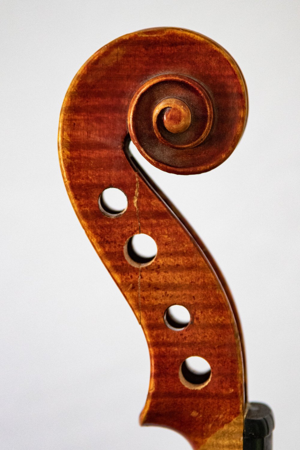A Violin by P.E. Heberlein, 1922 — Burnham Violin Company