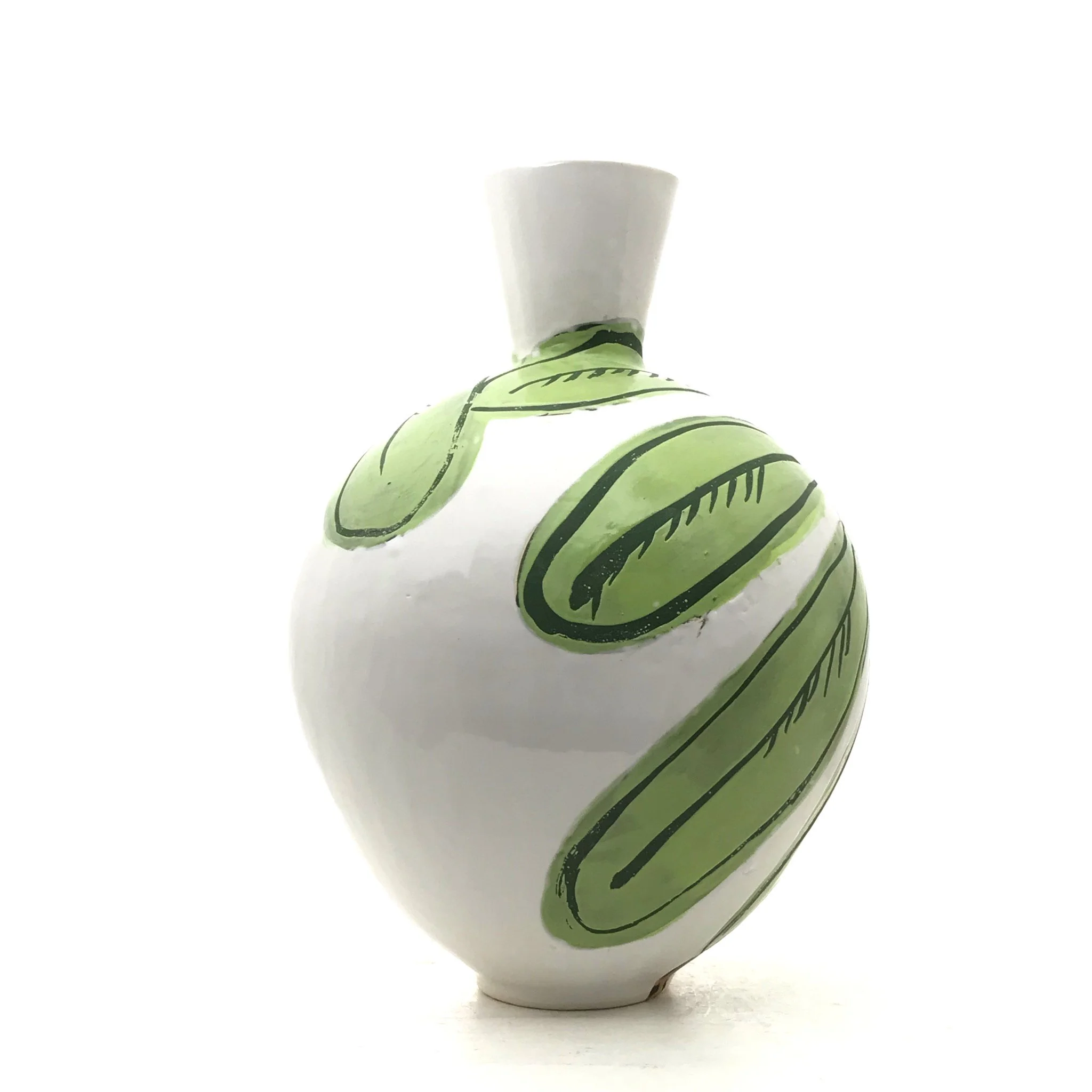 Heron Sculpture- 17.5 Inches Tall - FIne Art Ceramics — Key West Pottery