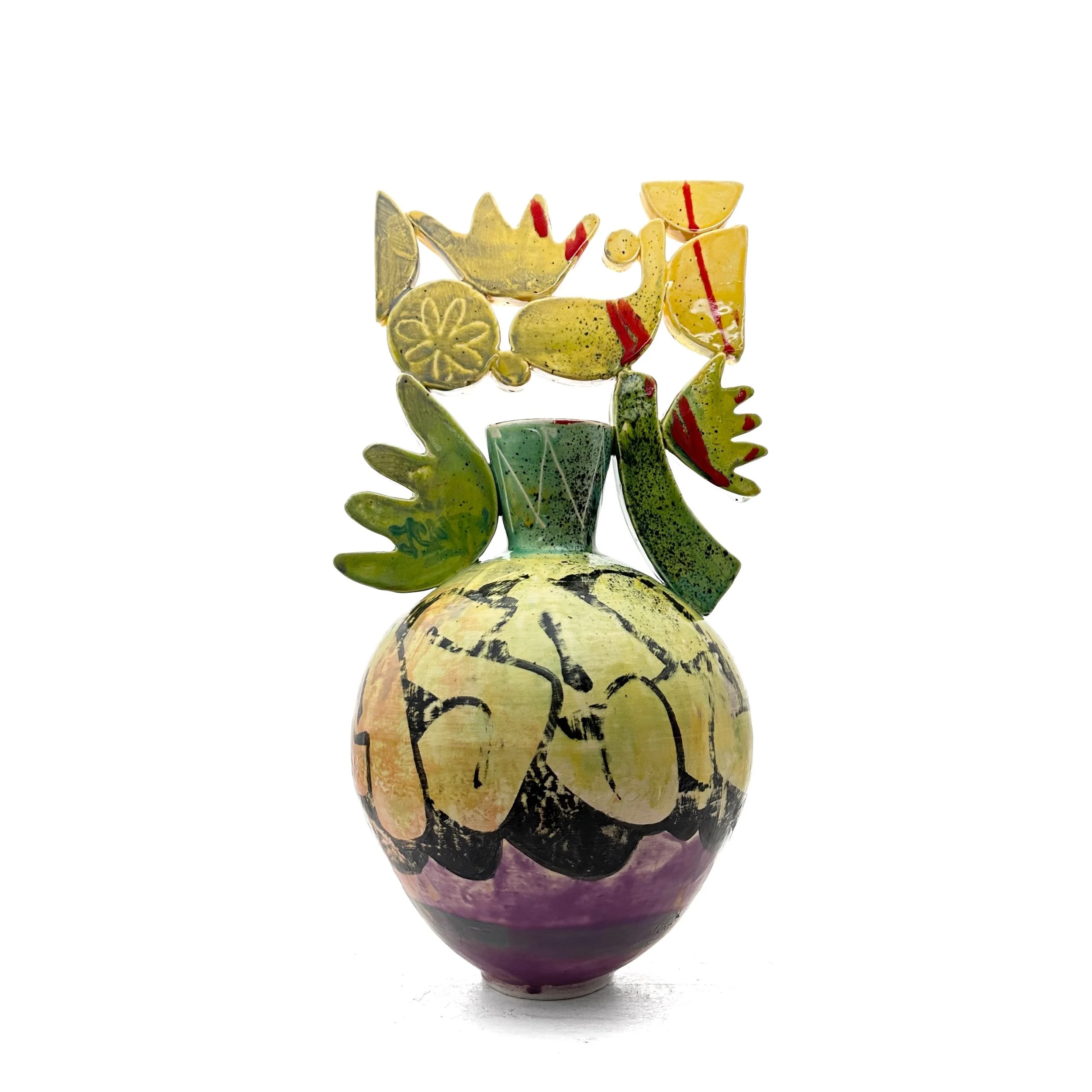 Sculpted Portrait Vase - 14.5 Inches Tall * Multiple Color Options ...