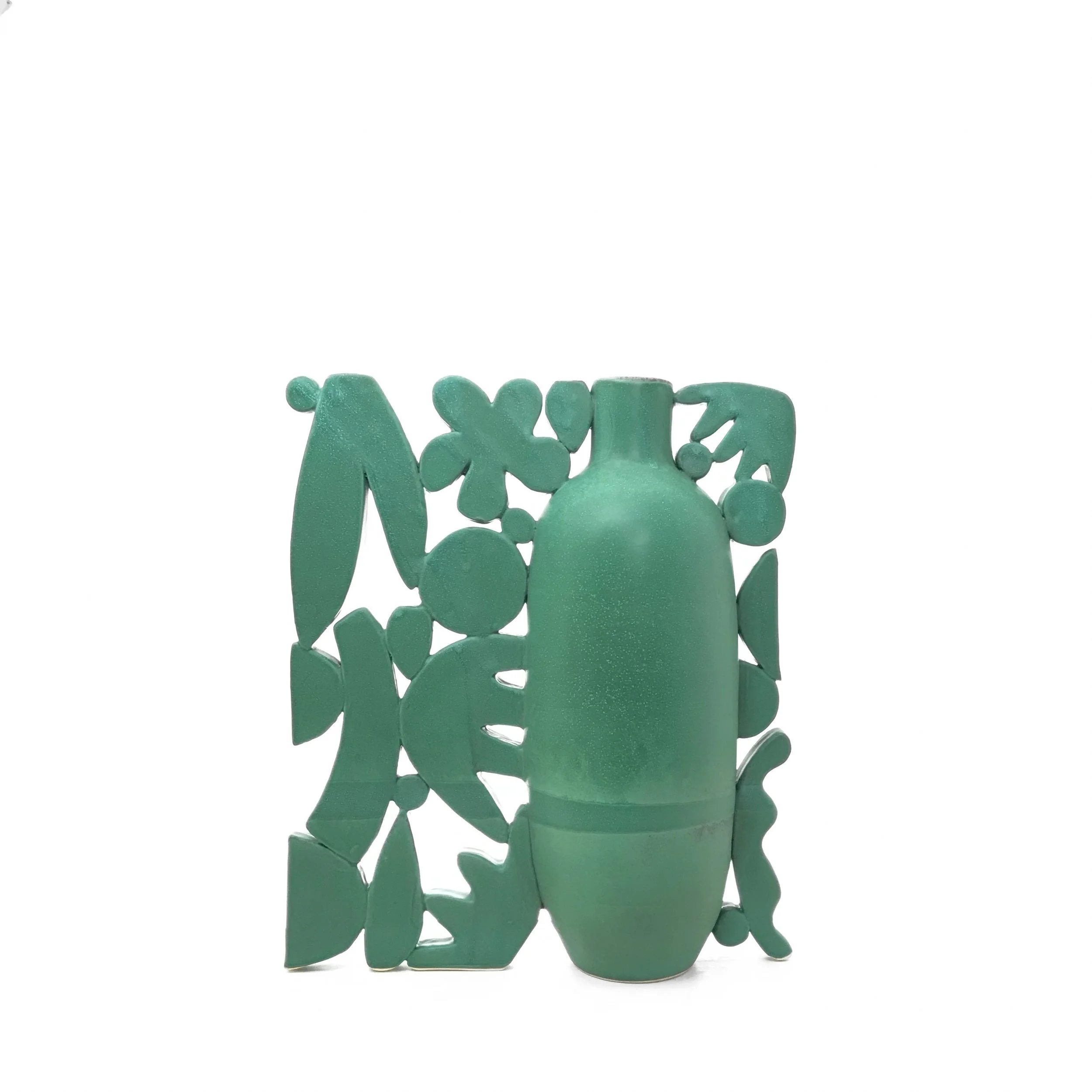 Graffiti Vase - 23 Inches Tall — Key West Pottery