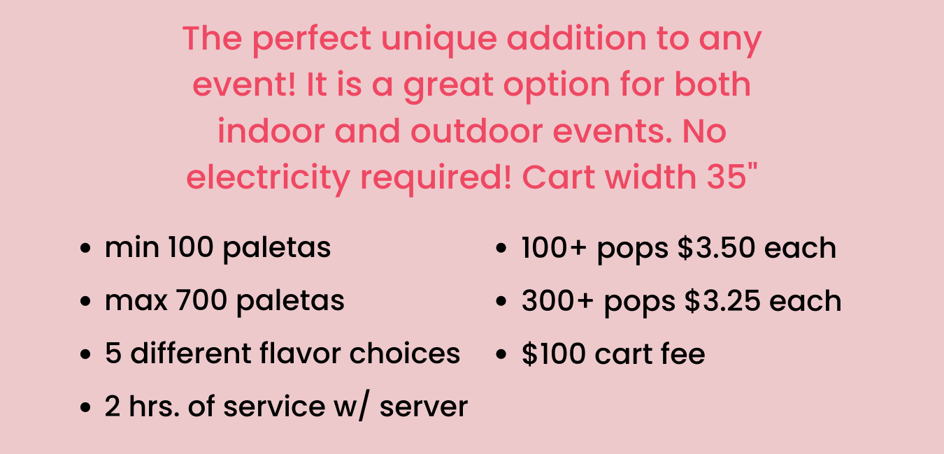 Catering — Joy Pops