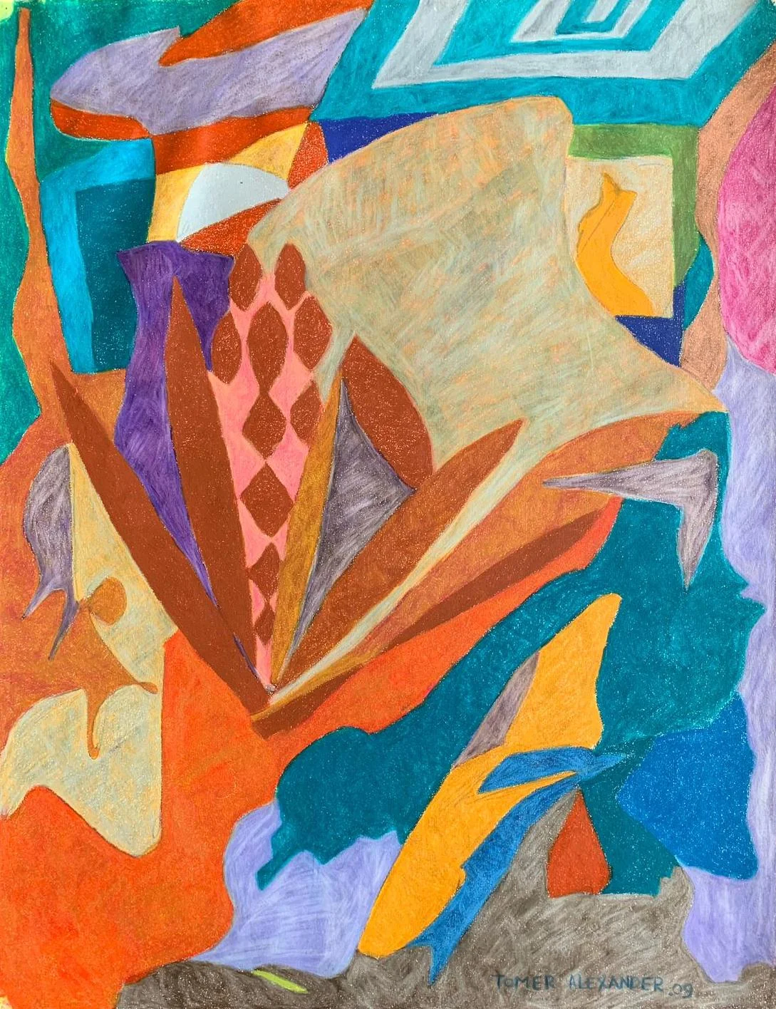 Pastel — Tomer Alexander Fine Artist — Tomer Alexander Fine Artist