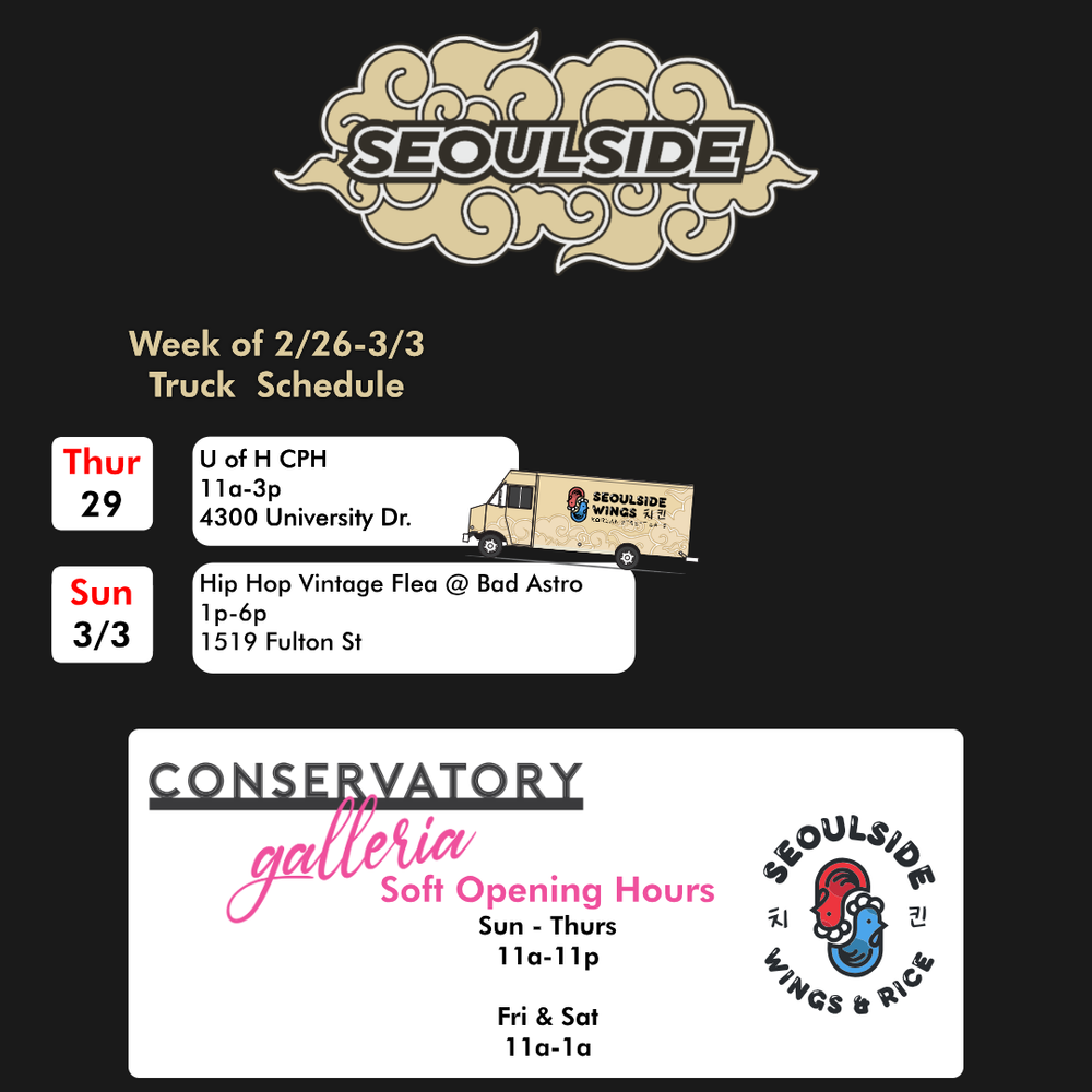 Locations — SEOULSIDE WINGS