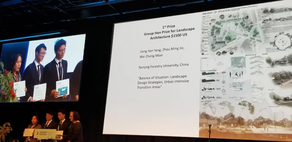 2019 student design competition winners announced — International Federation of Landscape Architects