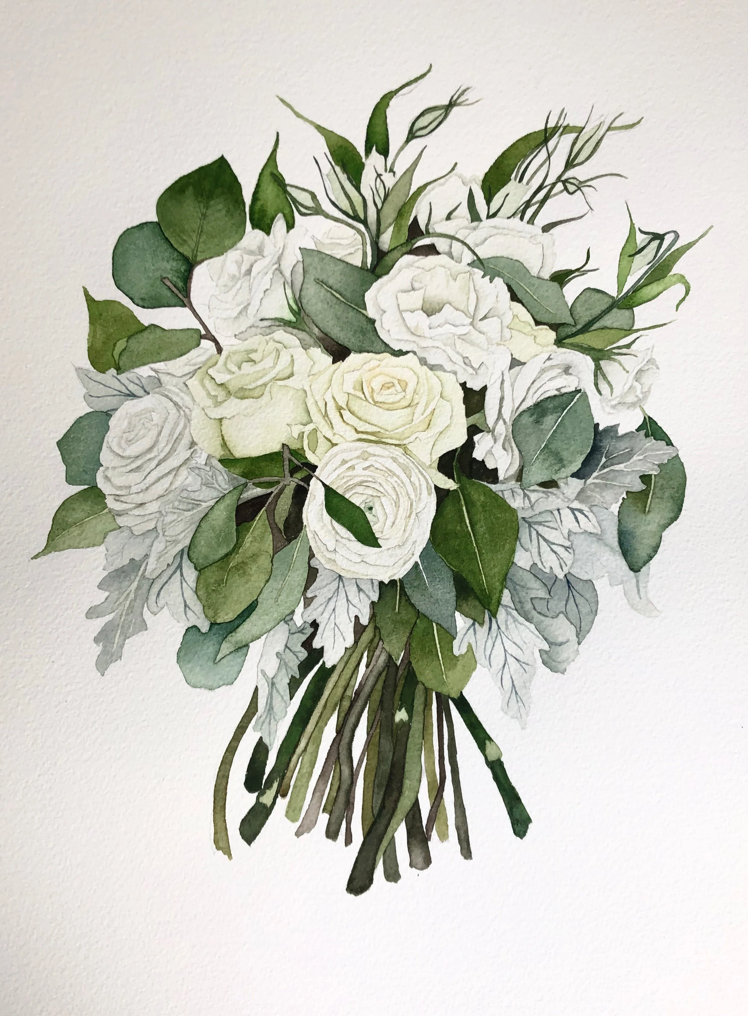 Wedding Flowers Drawings