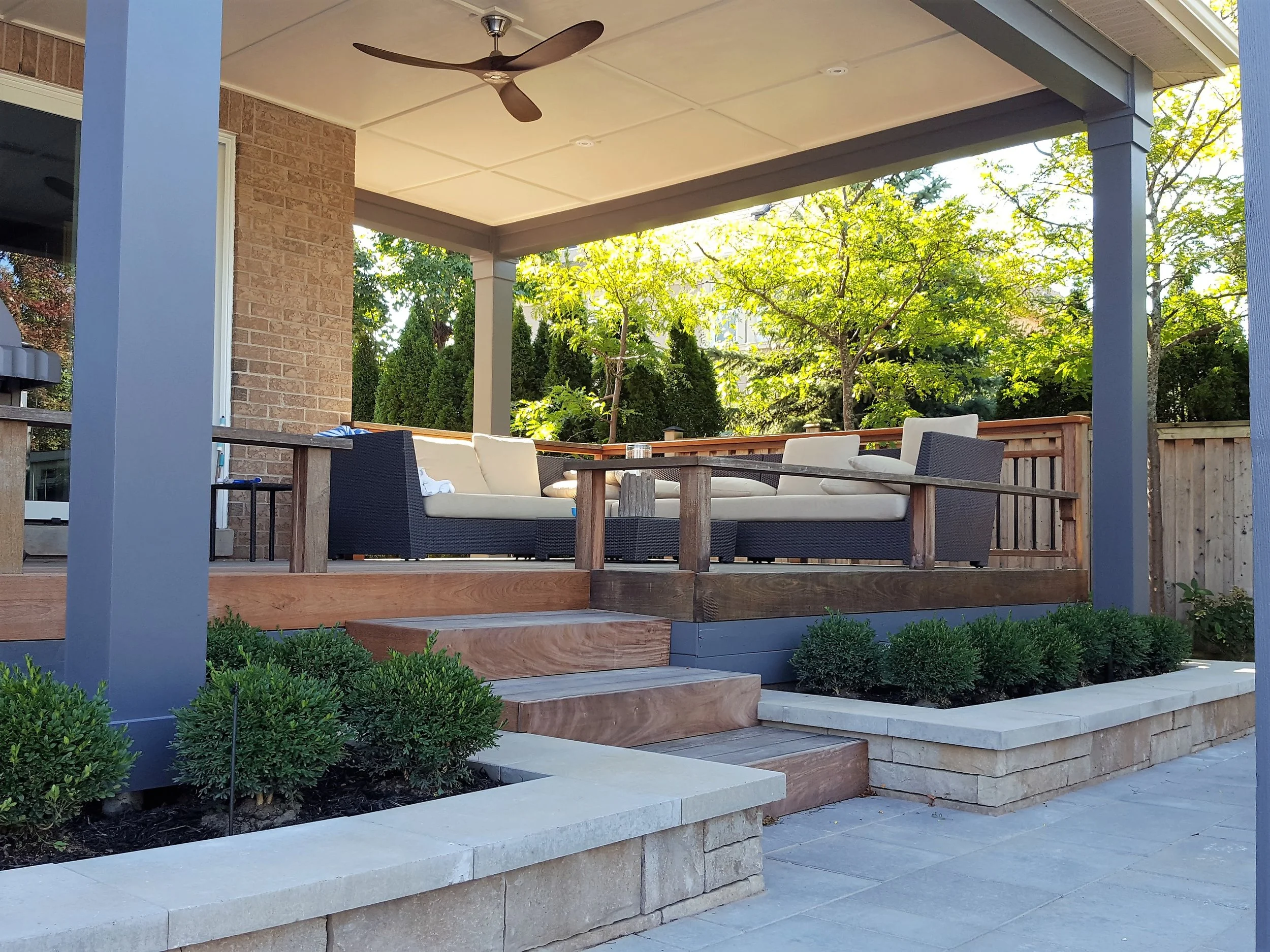 LANDSCAPE CARPENTRY — HINKLEY/ASSOCIATES - Design/Build Landscapes
