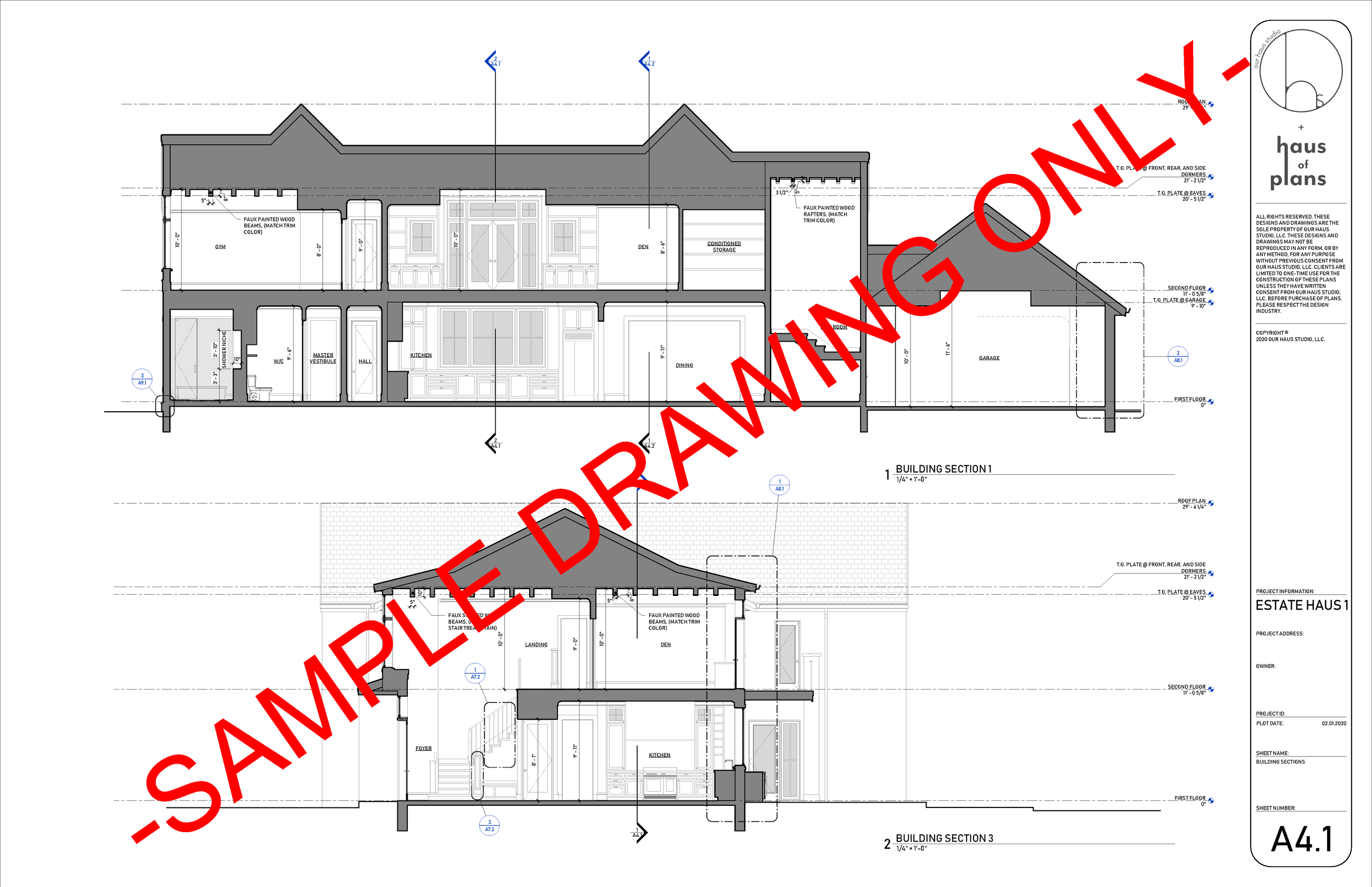 House Drawing Samples