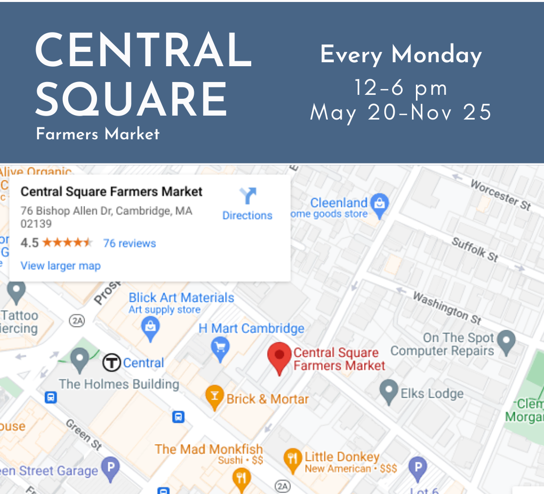Central Sq Farmers Market — Mass Farmers Markets