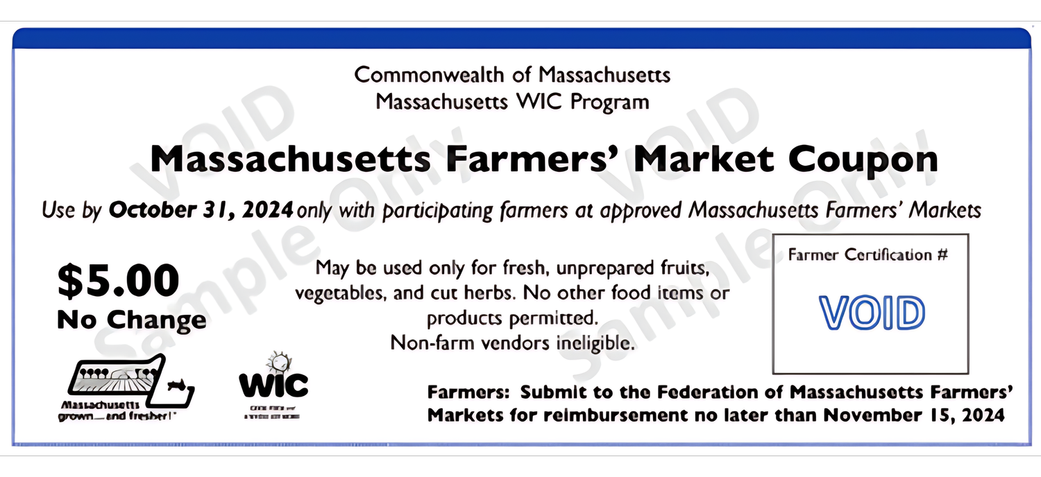 *2024 Farmers Market Coupon Programs — Mass Farmers Markets