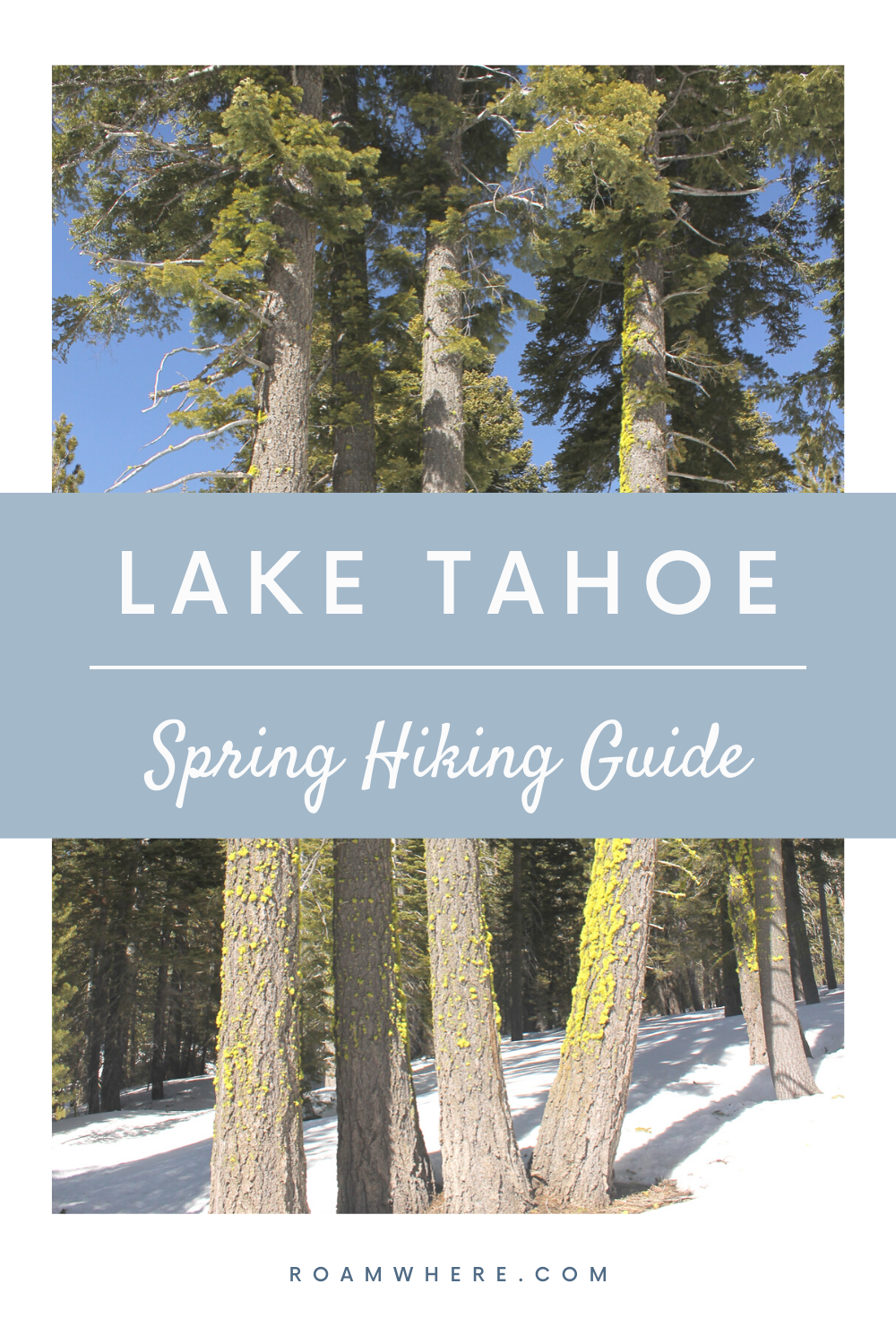 Lake Tahoe Spring Vacation Guide — Roam Where