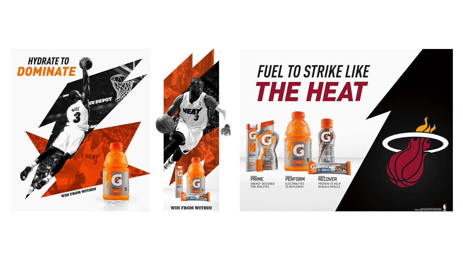 Gatorade Magazine Ads