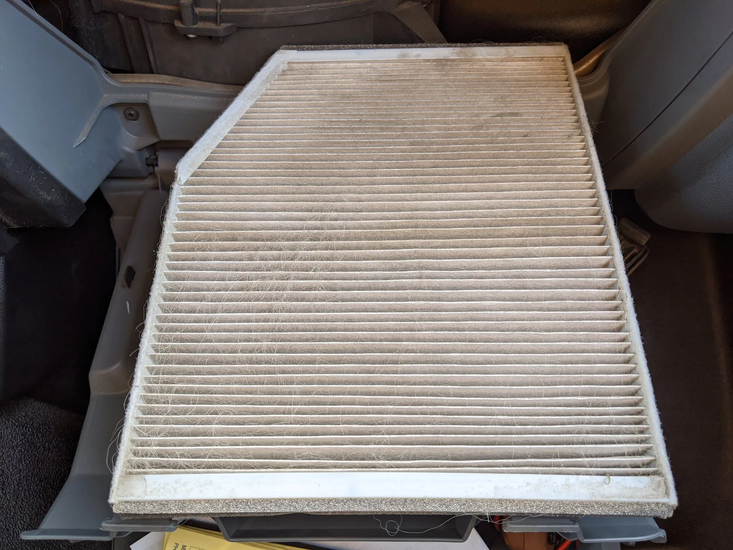 Installing a Ford Transit Cabin Air Filter — STOKE LOAF VAN