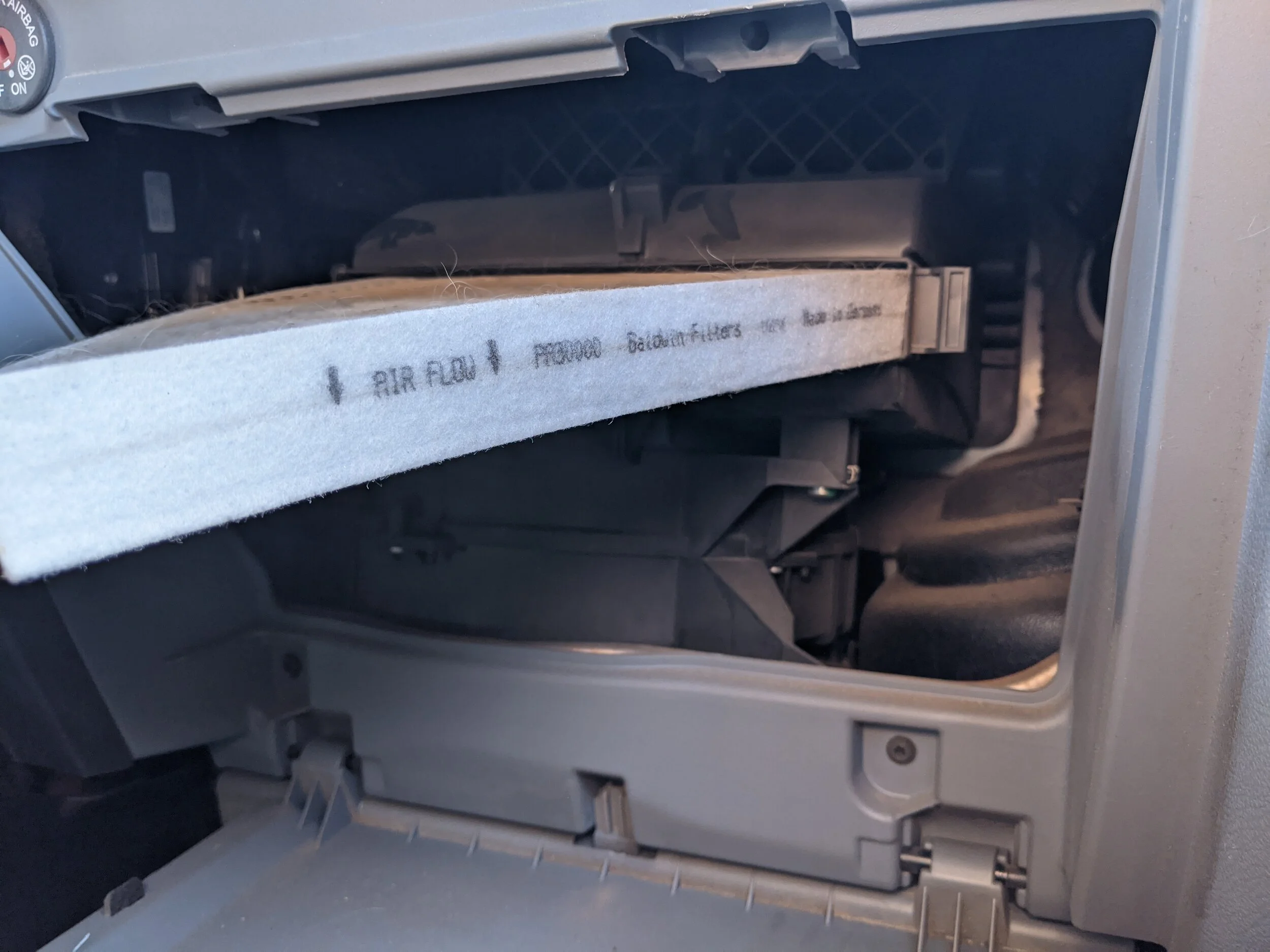 Installing a Ford Transit Cabin Air Filter — STOKE LOAF VAN