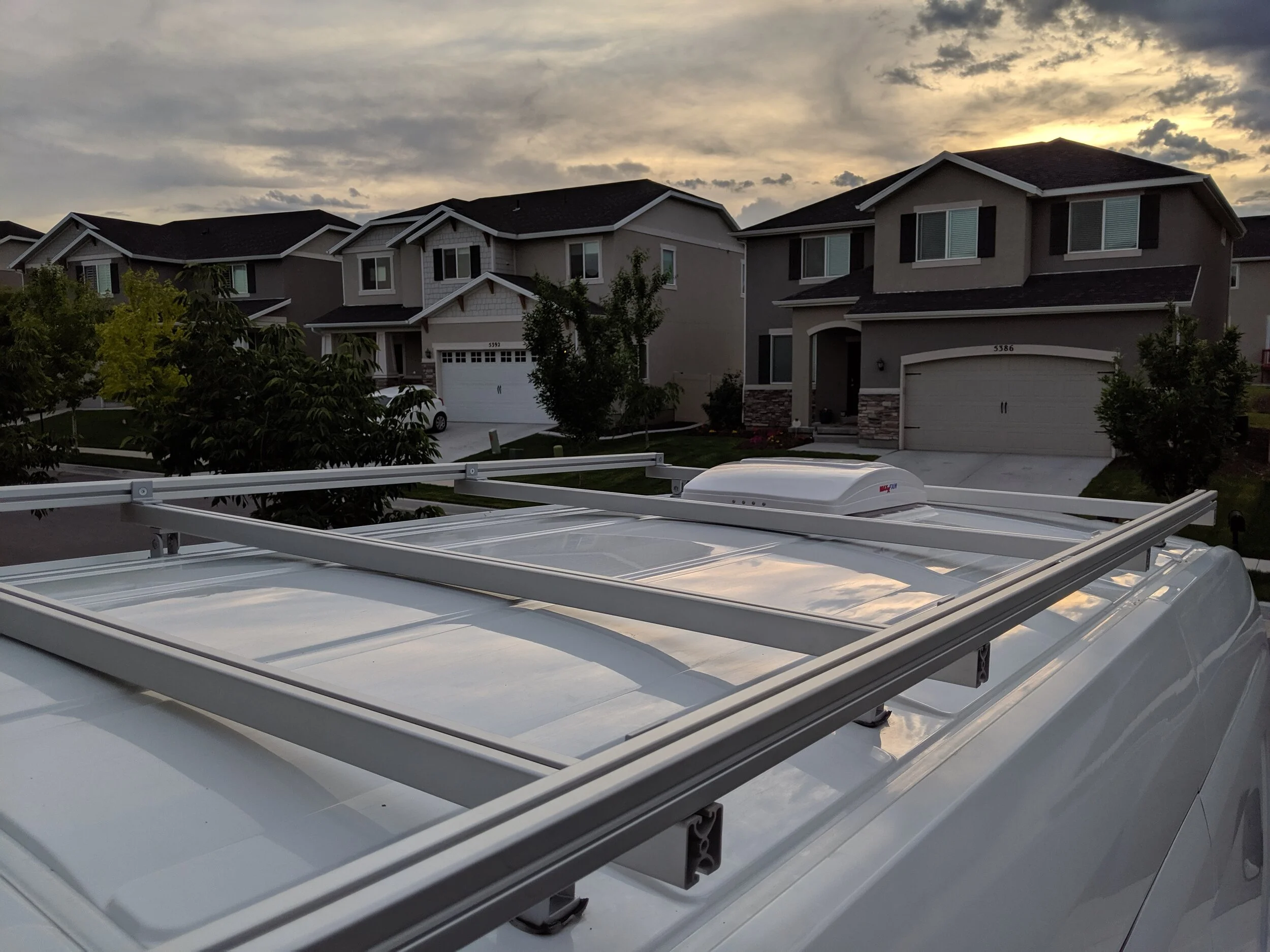 DIY Van Roof Rack — STOKE LOAF VAN