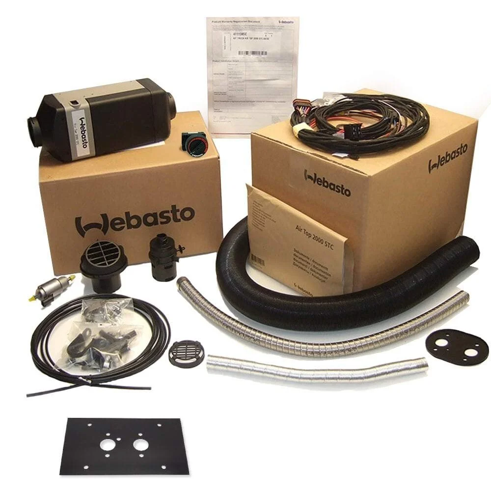 Webasto Air Top 2000 STC Gas Heater Review — STOKE LOAF VAN