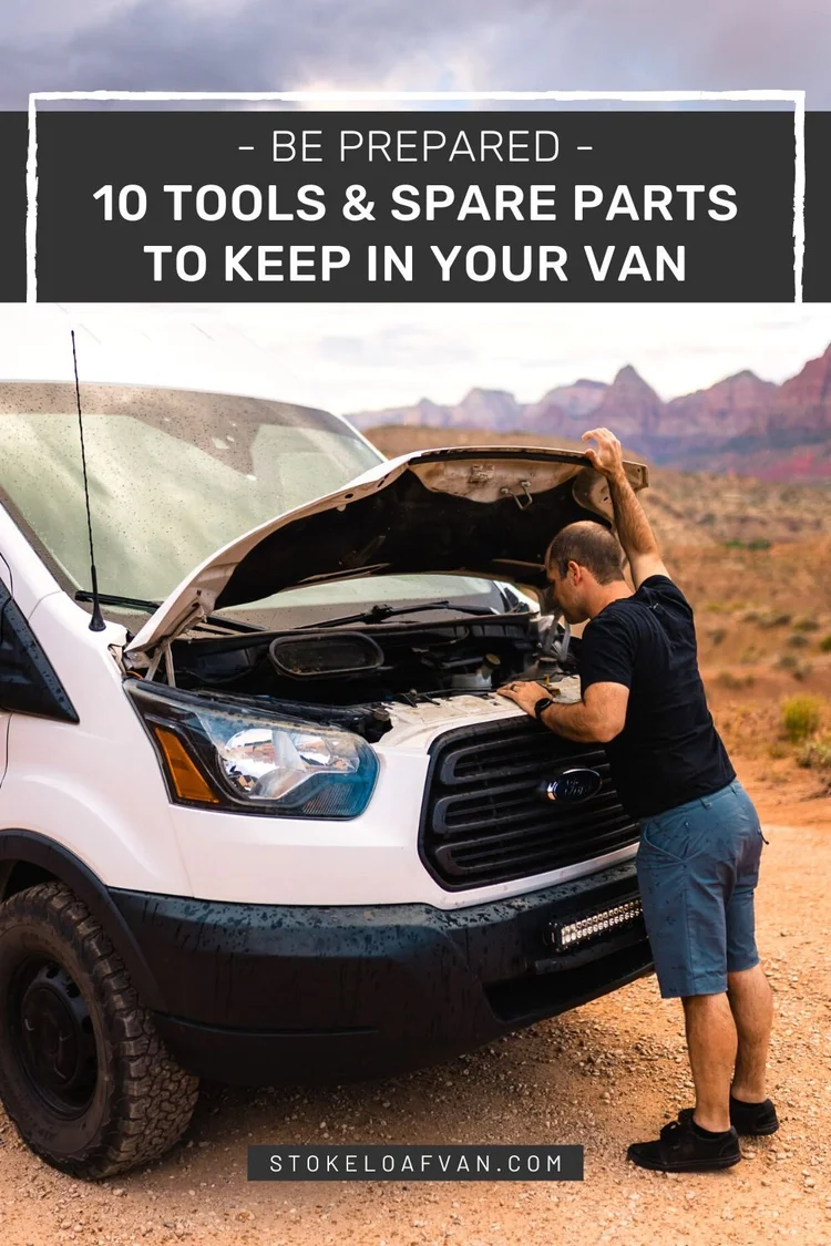 Road Trip Ready: 10 Tools and Spare Parts to Keep in your Van/RV ...