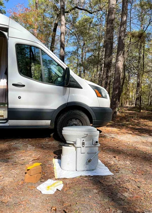 How to Empty a Composting Toilet — STOKE LOAF VAN