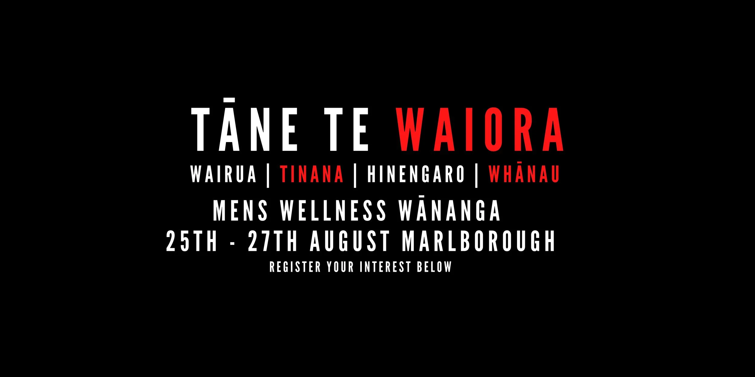 Tāne Te Waiora — HAWAIKI KURA