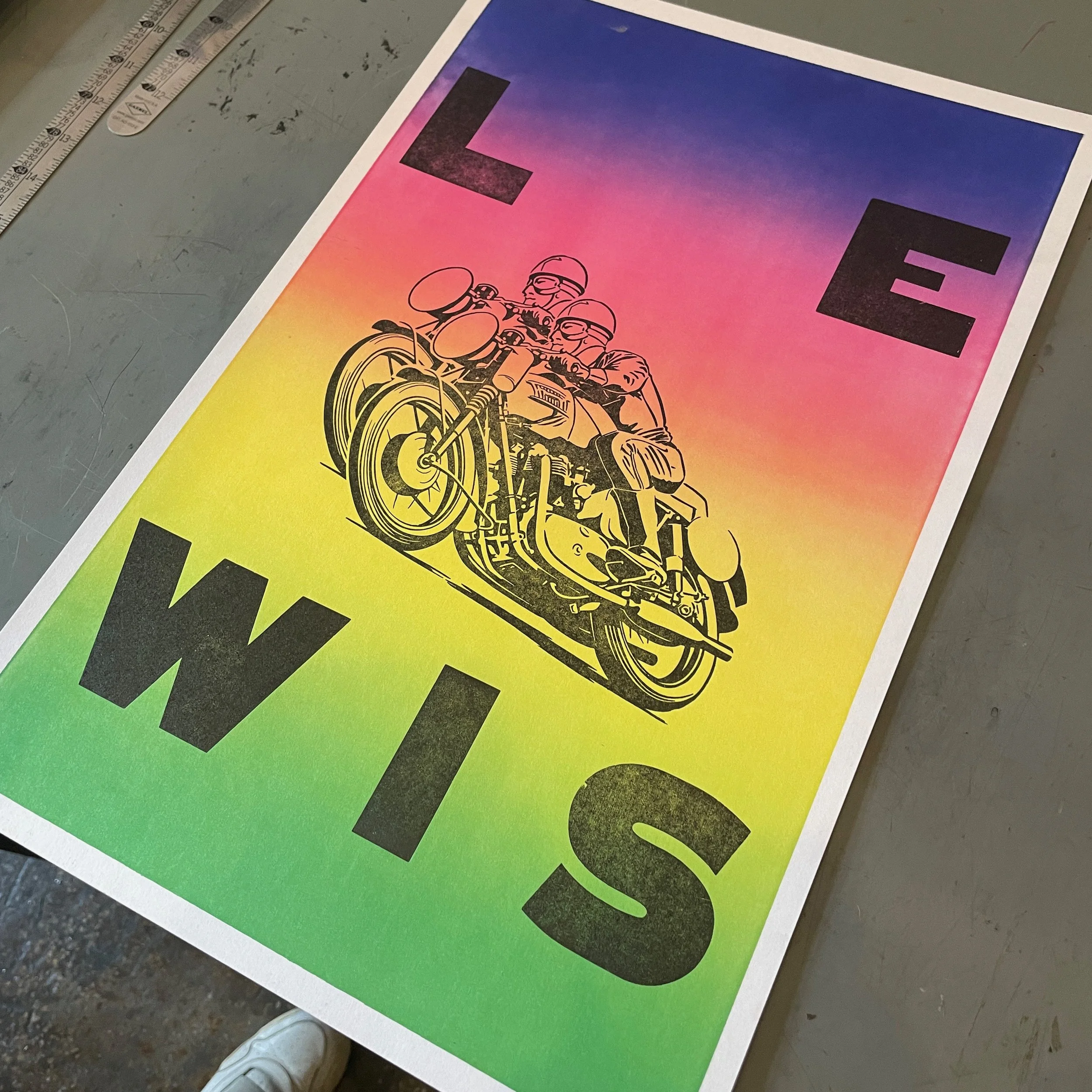 Print Your Own Wood Type Poster Edition — The Arm