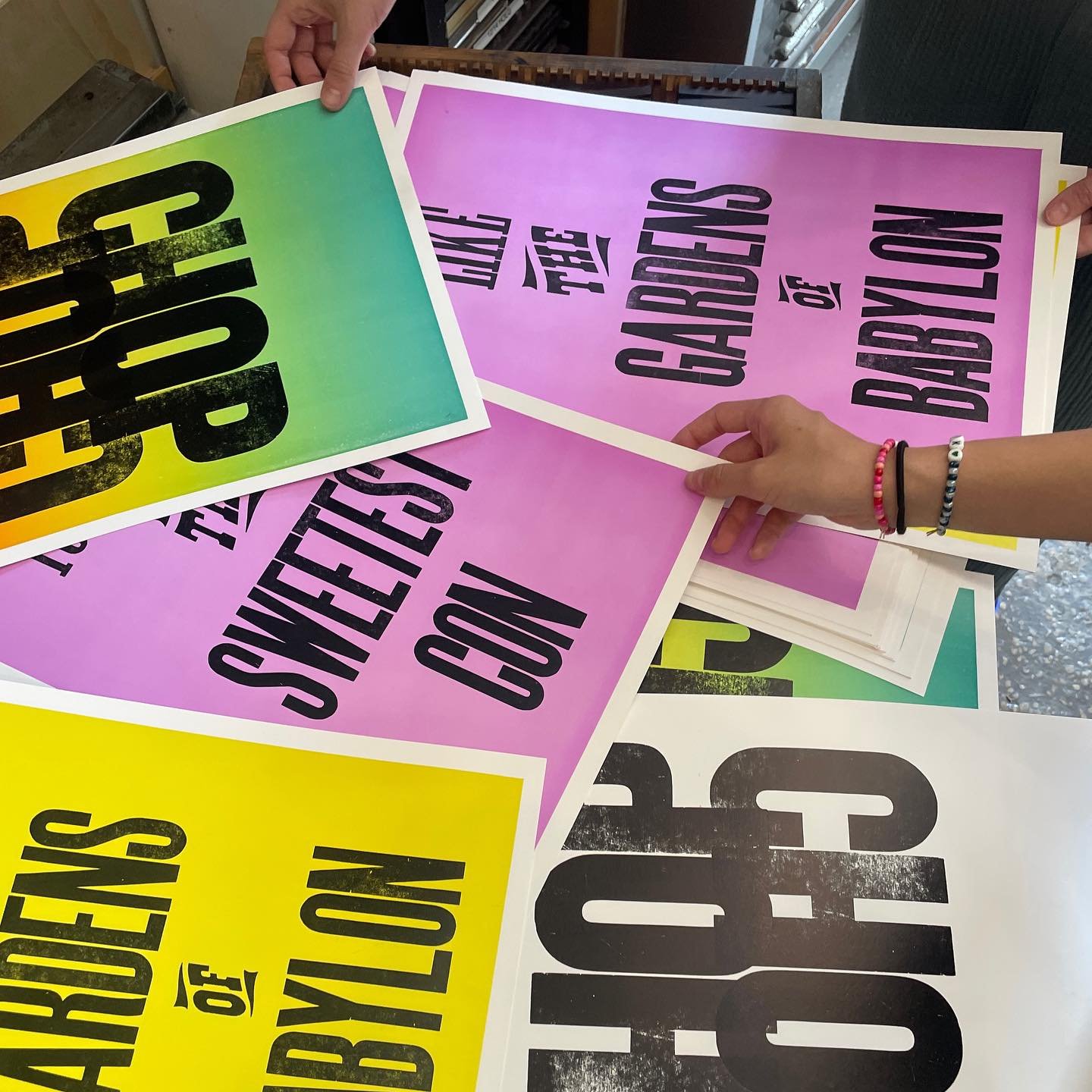 Print Your Own Wood Type Poster Edition — The Arm