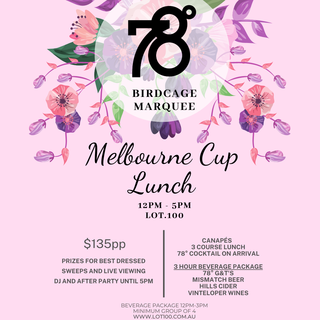 Melbourne Cup Lunch | LOT.100