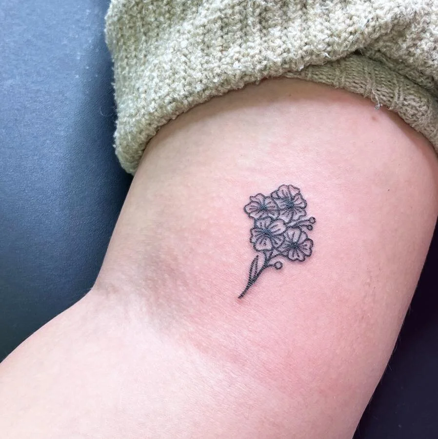Mustard Seed Plant Tattoo
