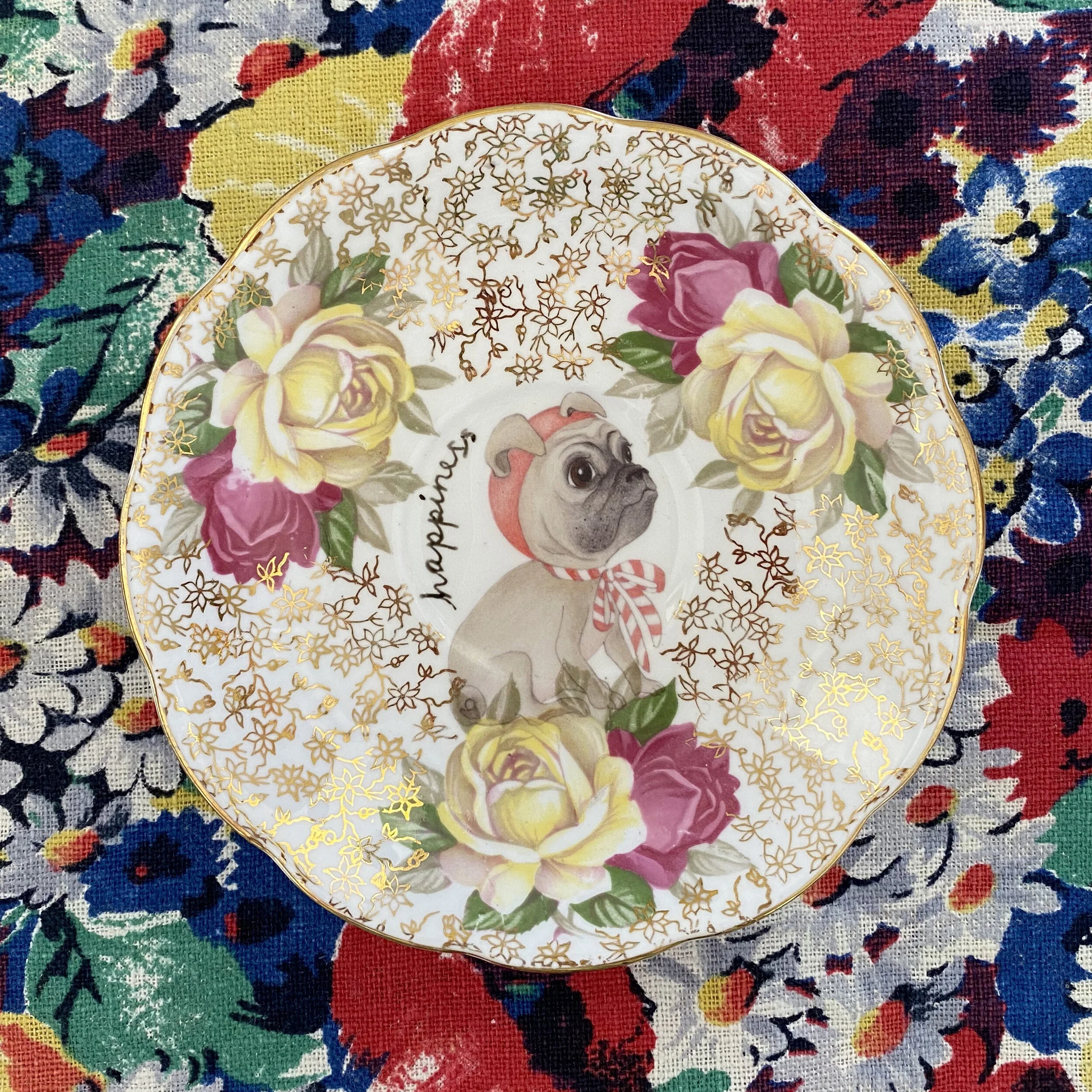 Vintage Illustrated Plates — The Storybook Rabbit