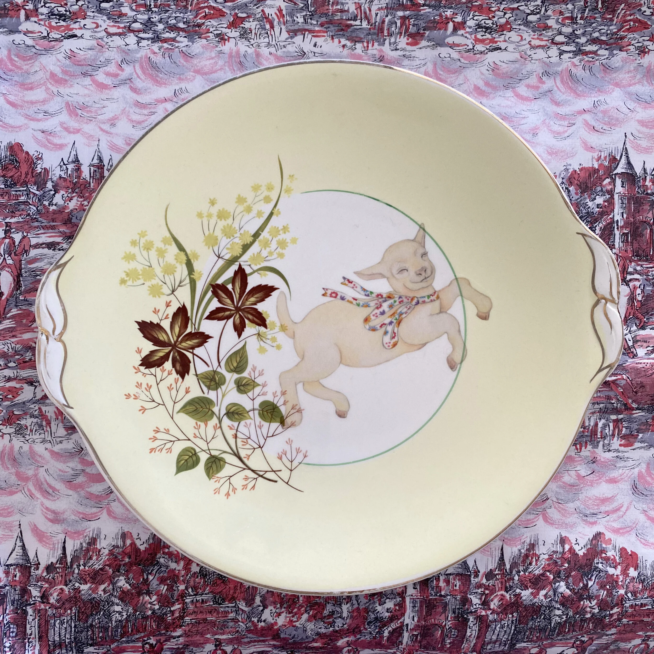 Vintage Illustrated Plates — The Storybook Rabbit
